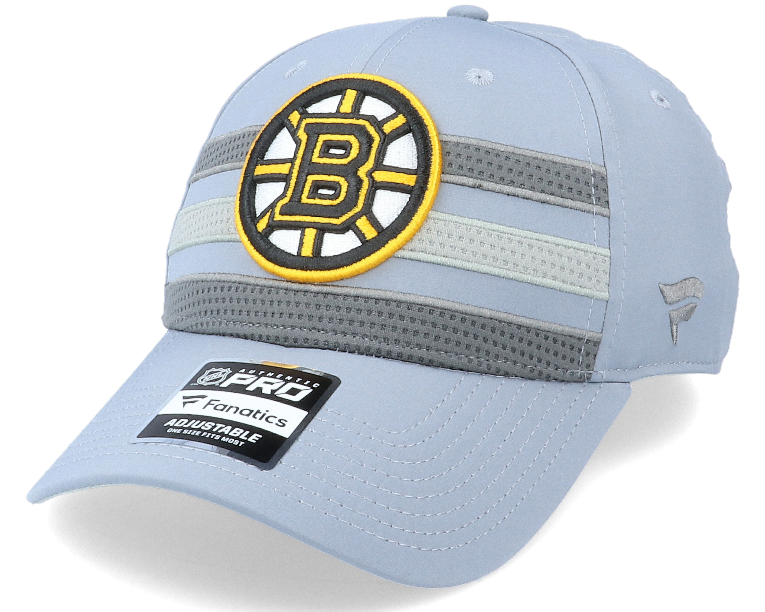 Boston Bruins Authentic Pro Home Ice Grey Adjustable - Fanatics caps ...