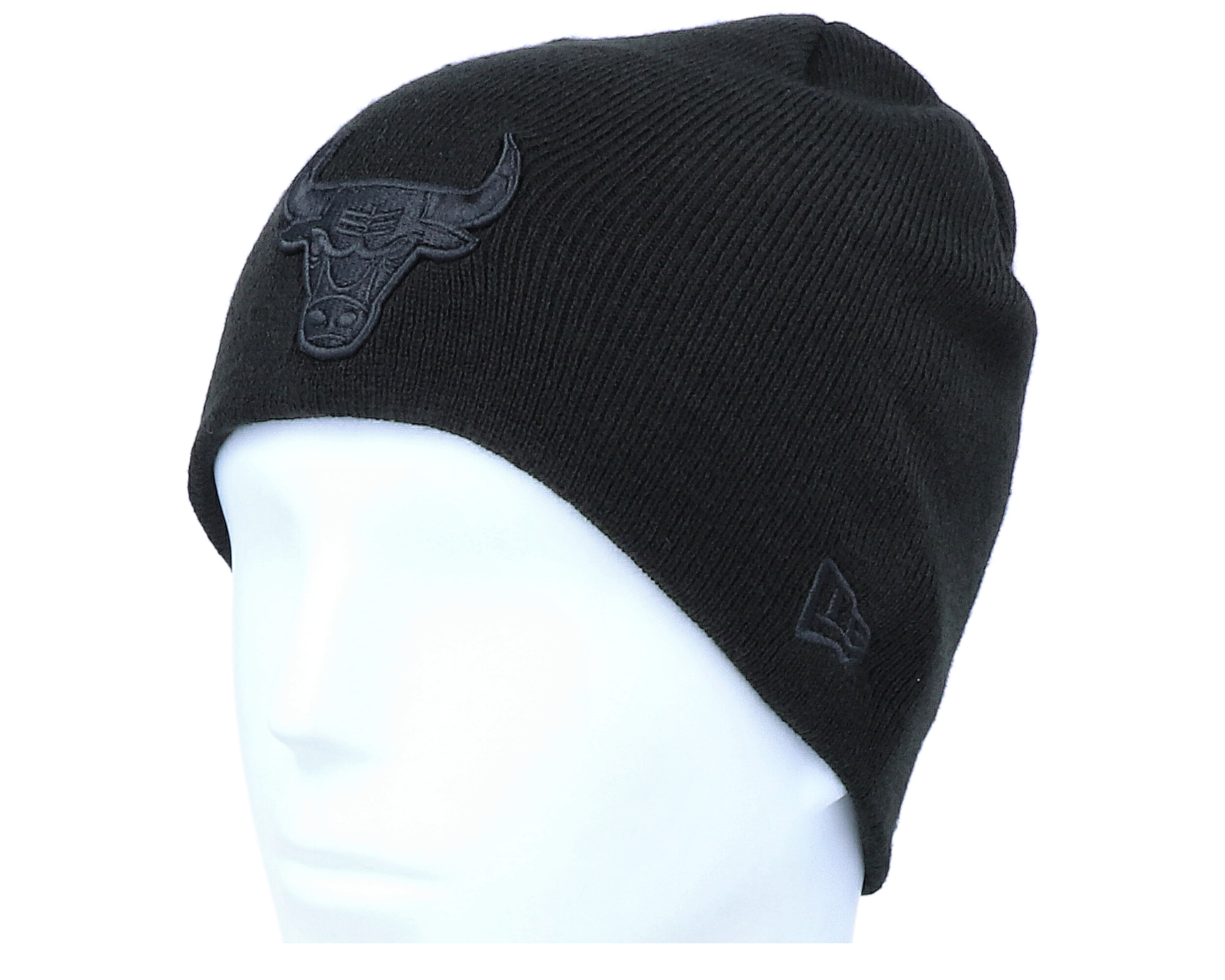 Chicago Bulls Base Skull Knit Black Beanie - New Era beanies ...