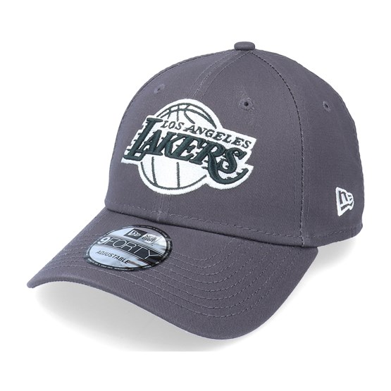 Los Angeles Lakers NBA Grayscale 9FORTY Gray Adjustable - New Era caps ...