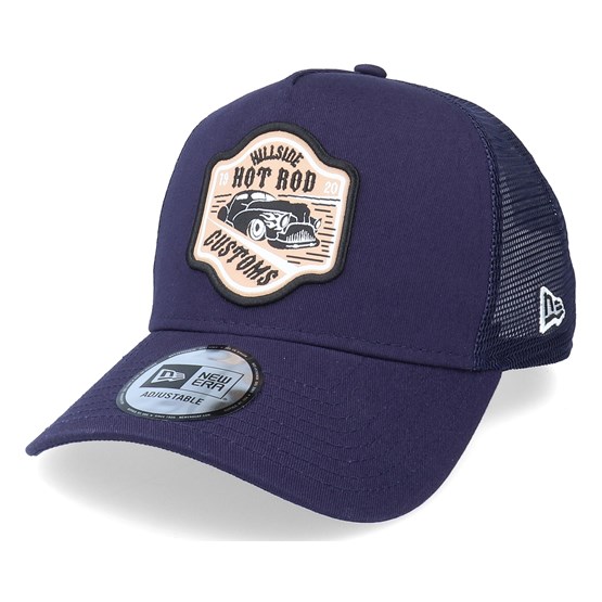 Hot Rod Navy Trucker - New Era caps - Hatstoreworld.com
