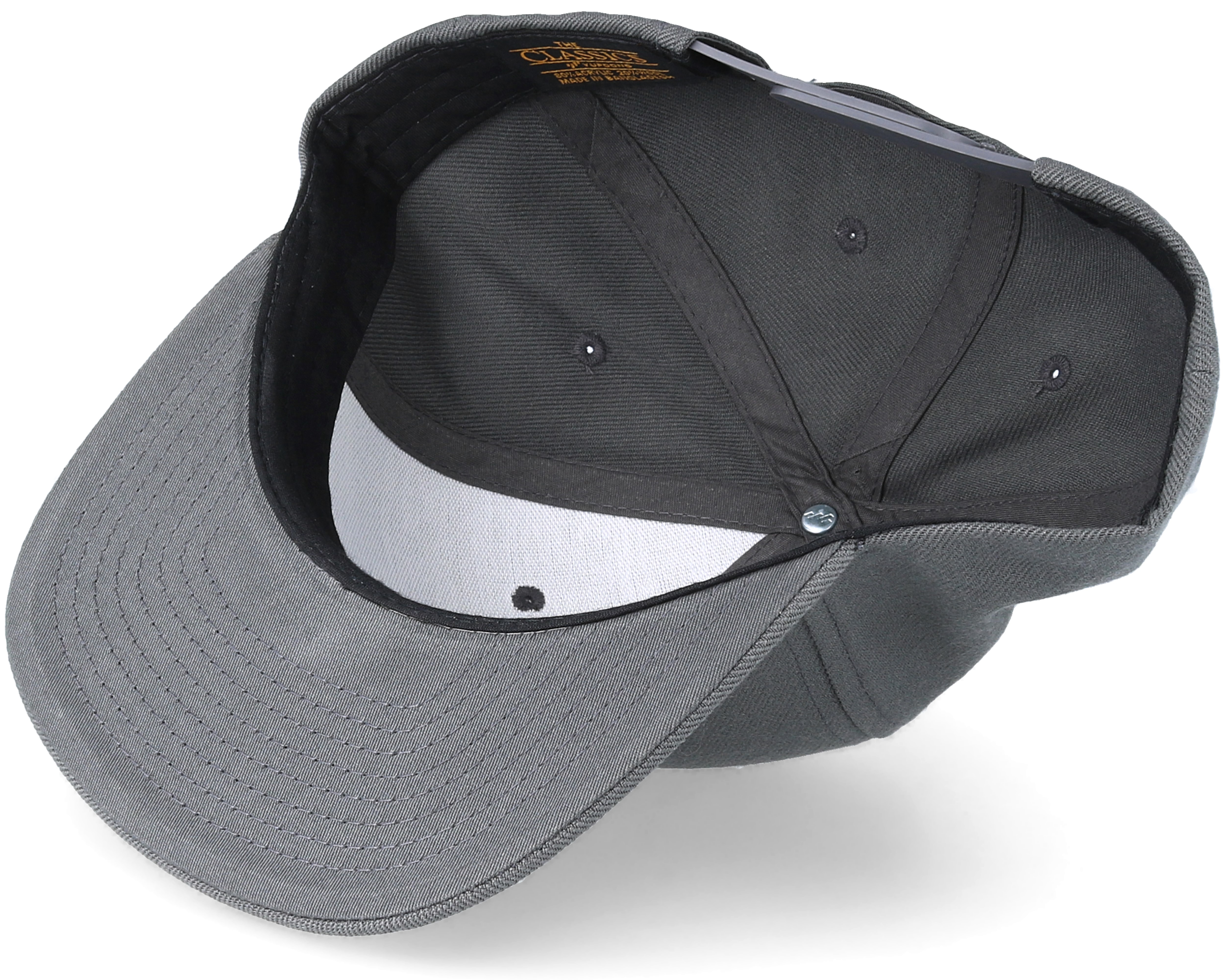Kids Dark Grey Snapback - Yupoong caps - Hatstoreworld.com