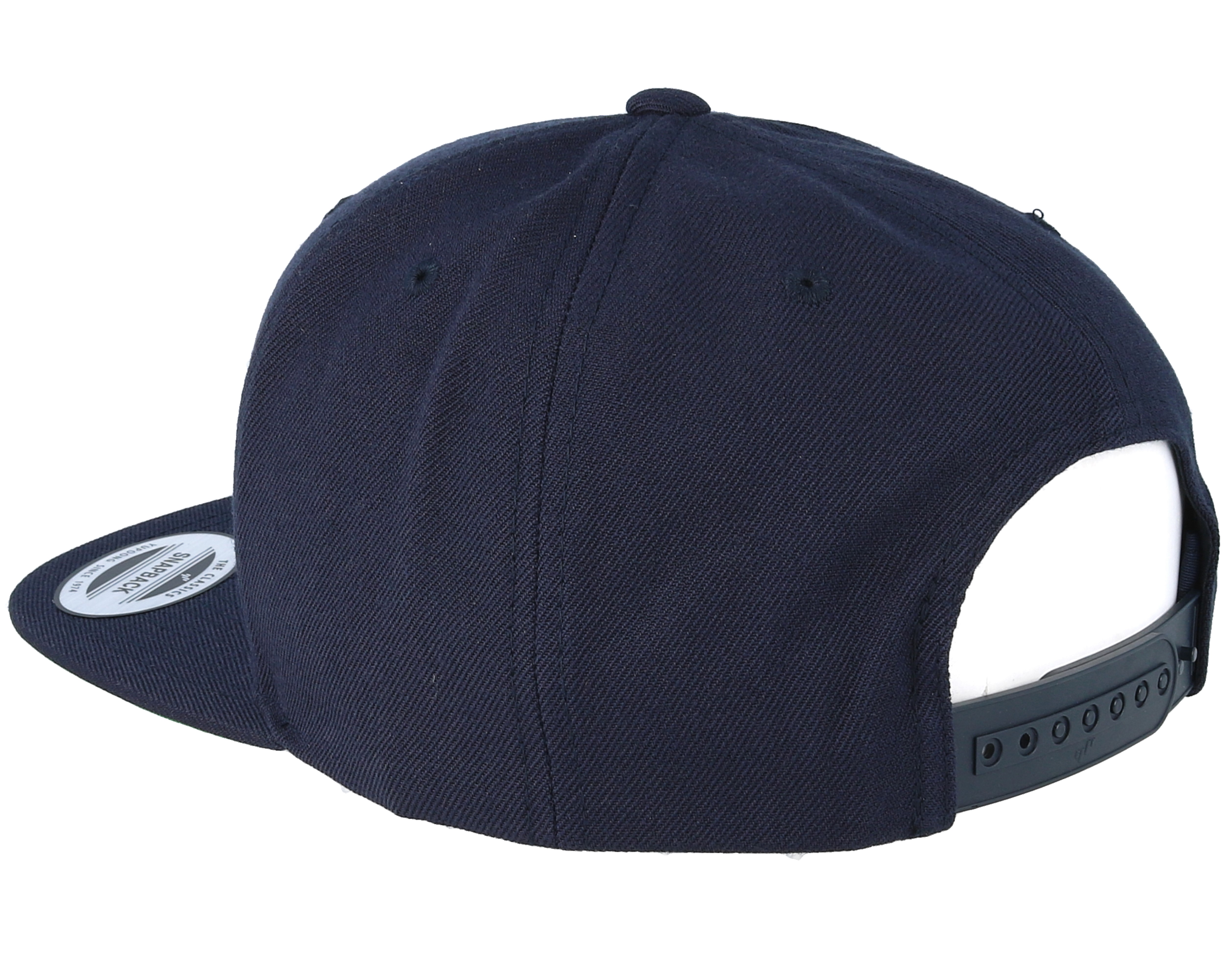 Dark Navy Snapback - Yupoong caps - Hatstoreworld.com