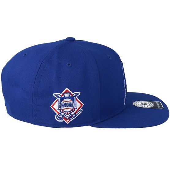 NY Mets Sure Shot Royal/White Snapback - 47 Brand caps - Hatstoreworld.com