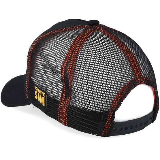 Looney Tunes Sam Black/Orange Trucker - Capslab caps - Hatstoreworld.com