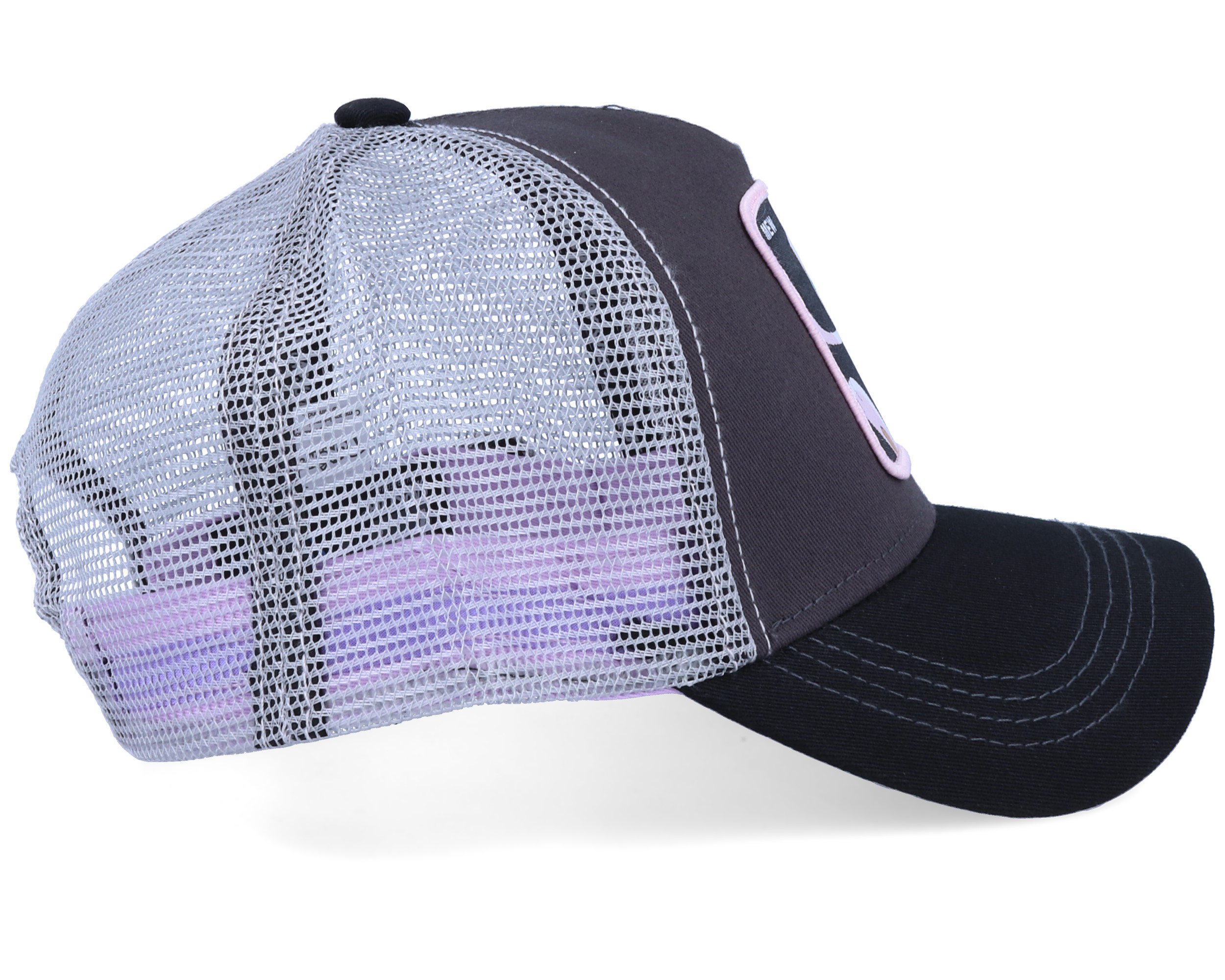 Pokemon Mew Charcoal/Black/Grey Trucker - Capslab caps - Hatstoreworld.com