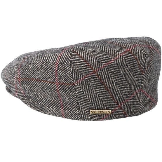 Kent Wool Brown Flat Cap - Stetson caps - Hatstoreworld.com