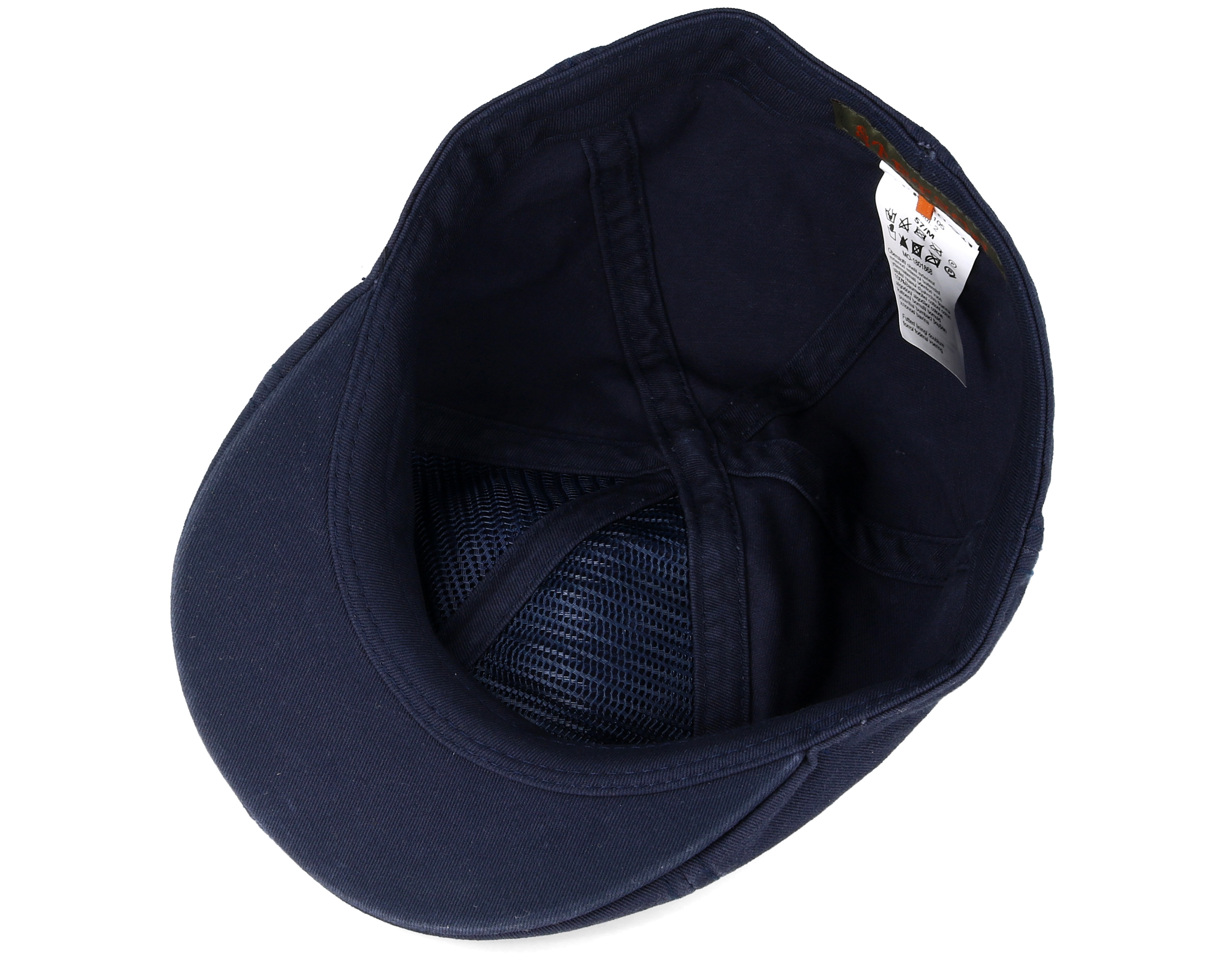 Texas Cotton 2 Navy Flat Cap - Stetson caps - Hatstoreworld.com