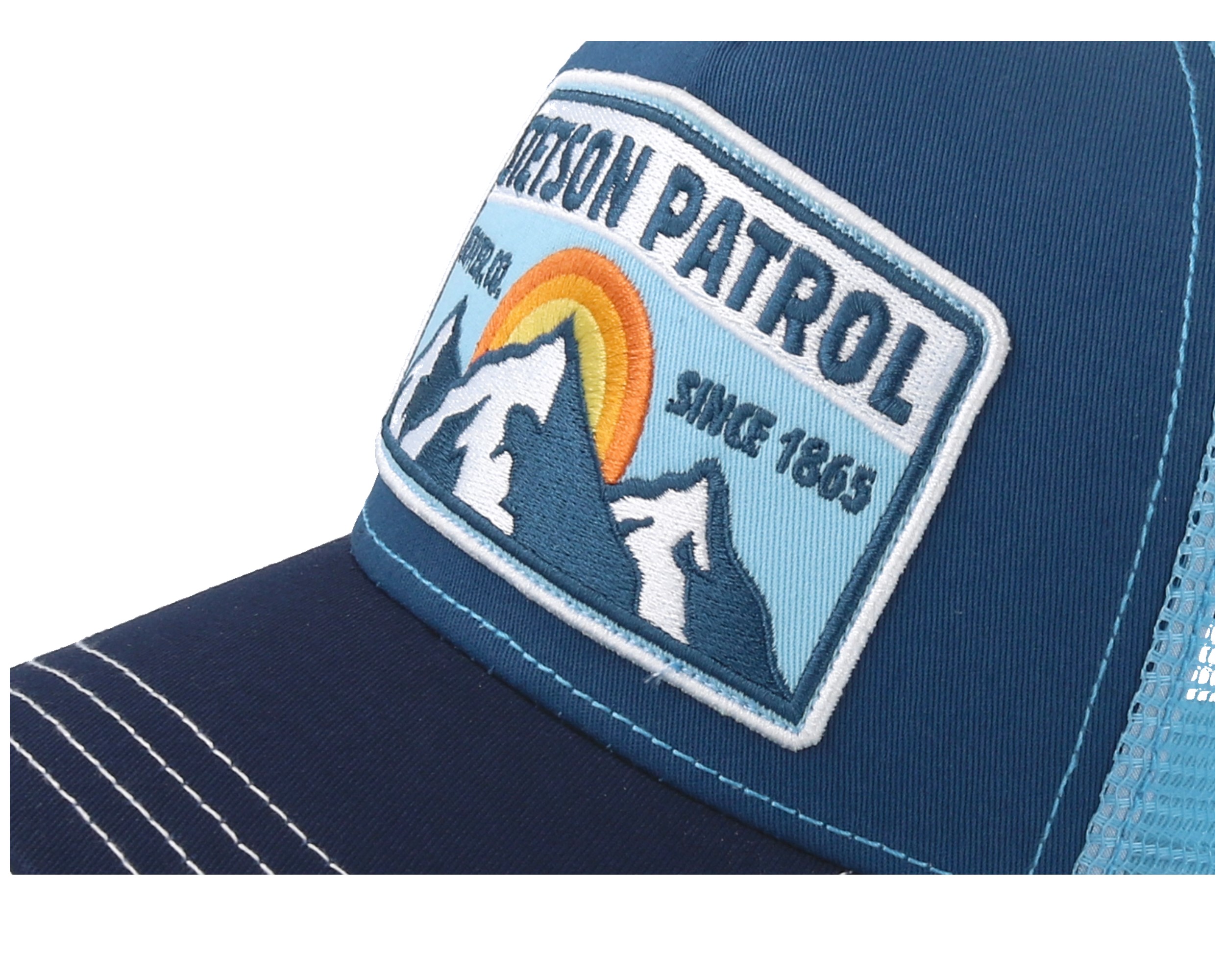 Patrol Navy/Blue Trucker - Stetson caps - Hatstoreworld.com