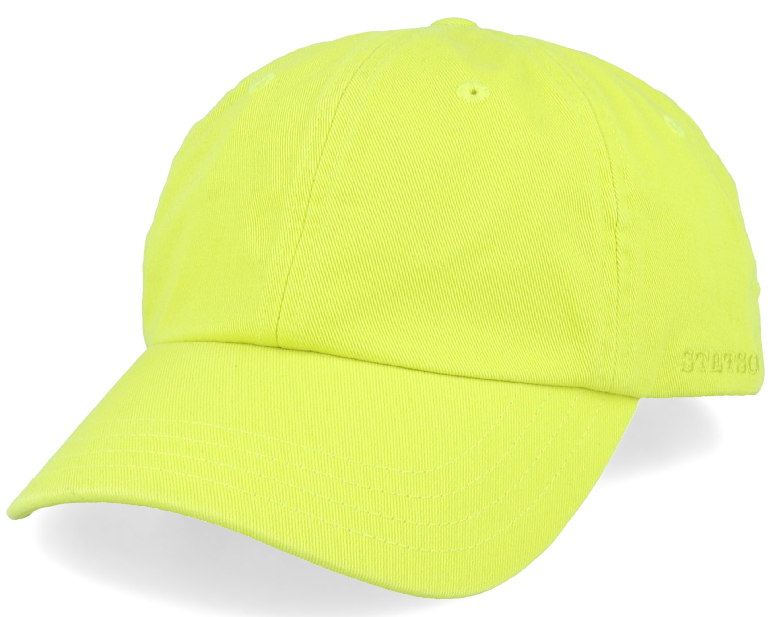 Cotton Neon Yellow Adjustable - Stetson caps - Hatstoreworld.com