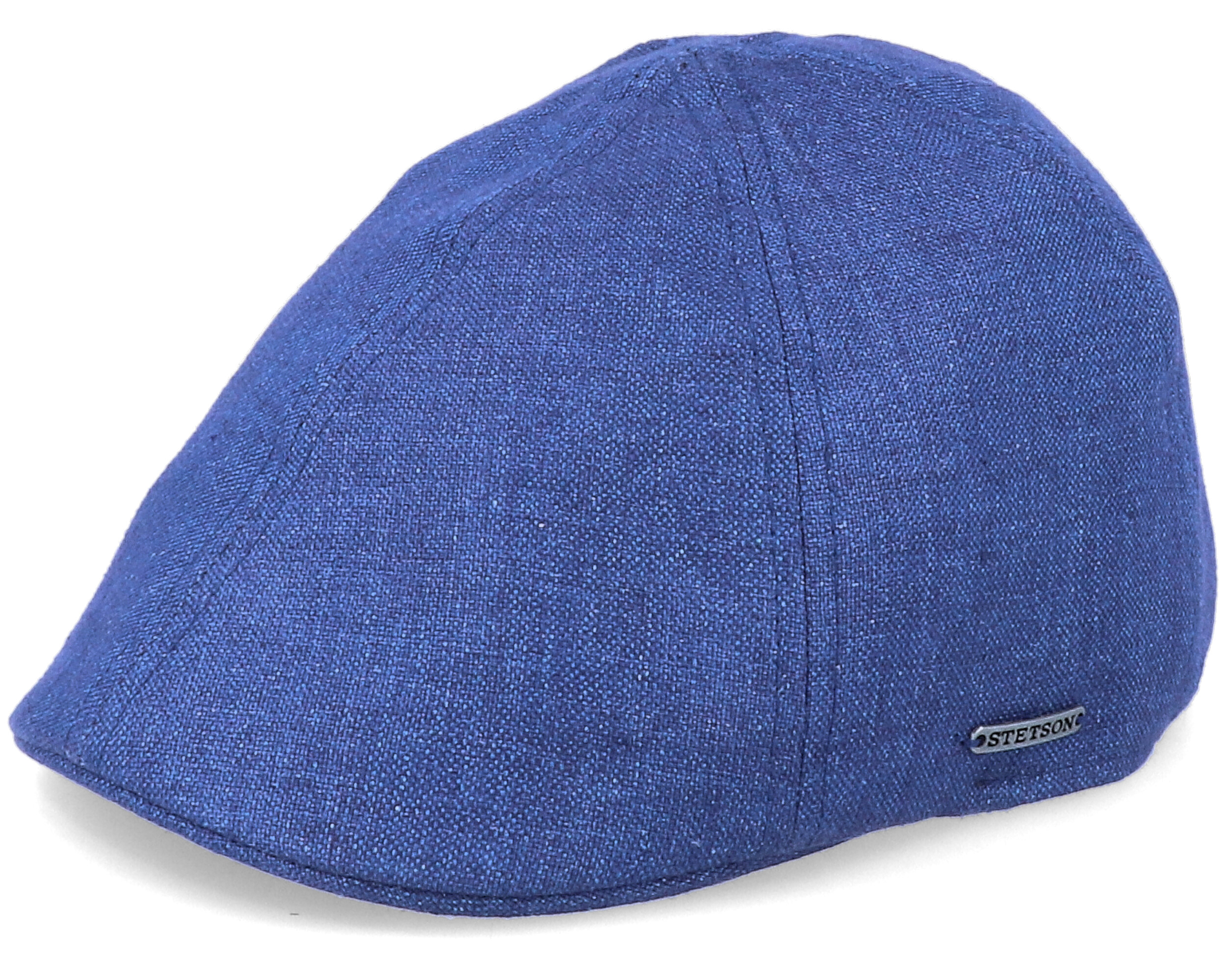Texas Linen 2 Blue Flat Cap - Stetson caps - Hatstoreworld.com