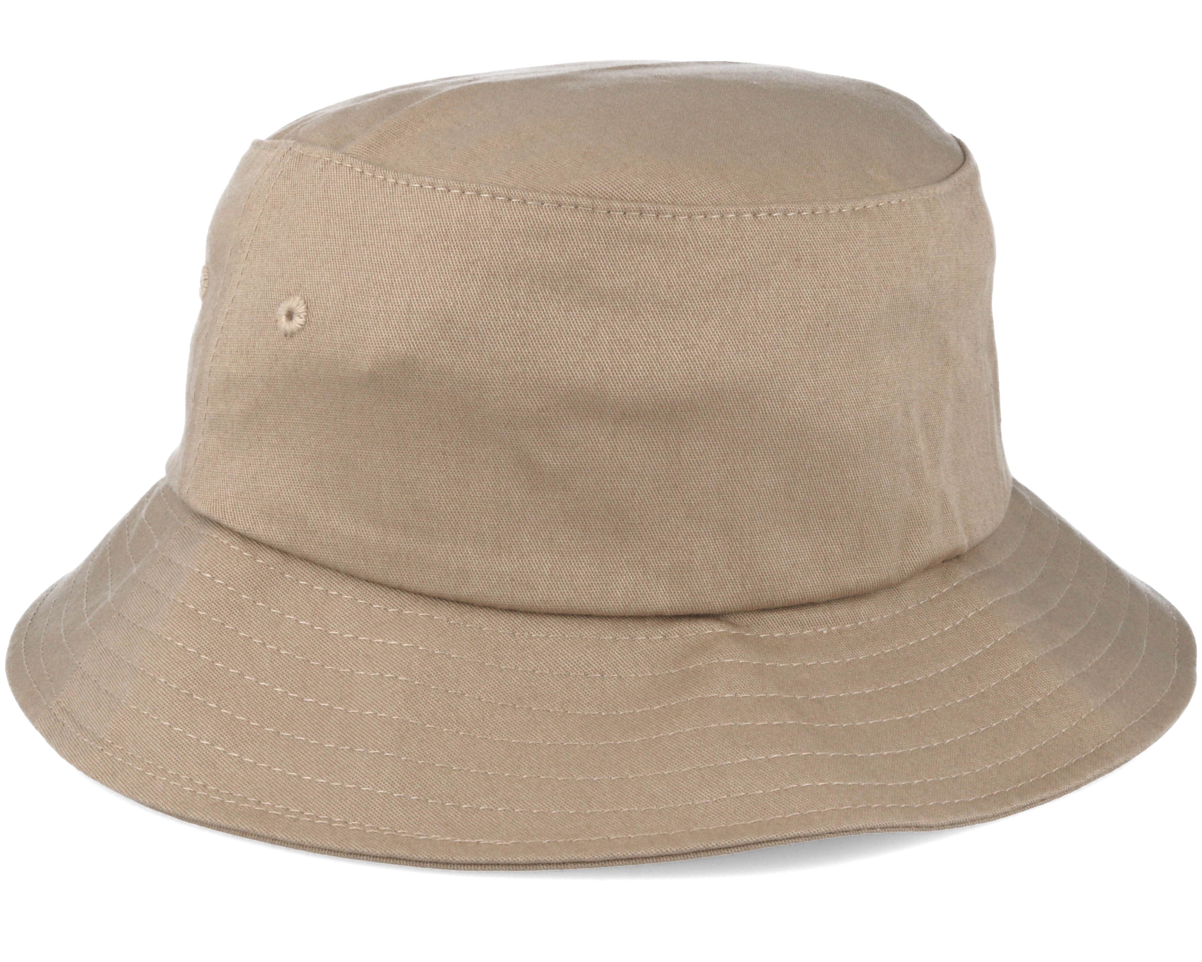 Beige Bucket Yupoong Hats Uk