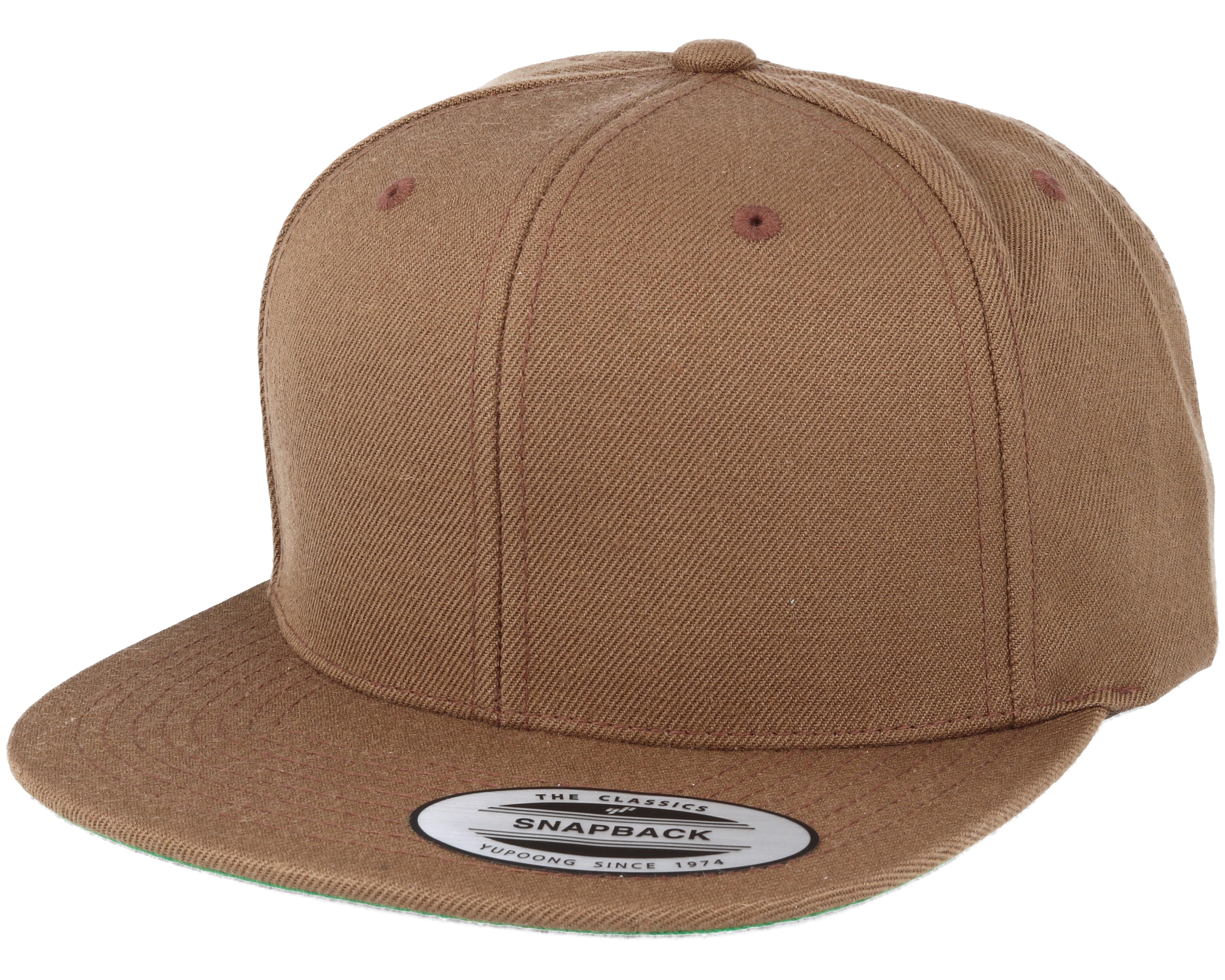 Tan Snapback - Yupoong caps - Hatstoreworld.com