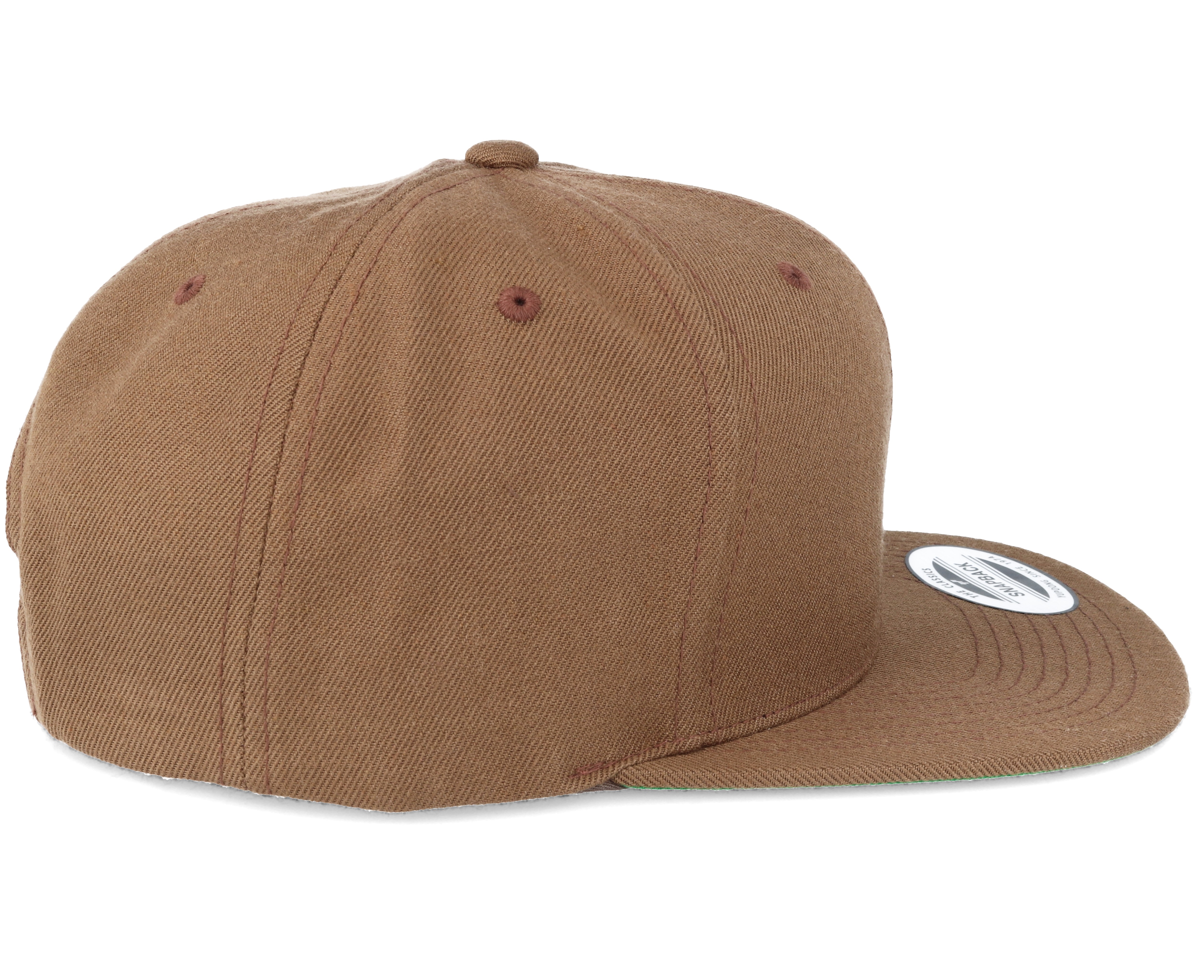 Tan Snapback - Yupoong caps - Hatstoreworld.com