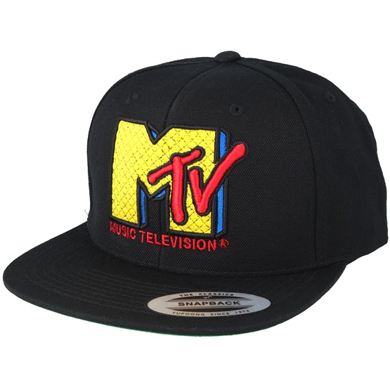 MTV Quilt Black Snapback - Mister Tee caps - Hatstoreworld.com