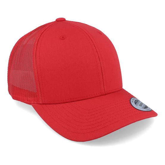 Red Trucker - Yupoong caps - Hatstoreworld.com