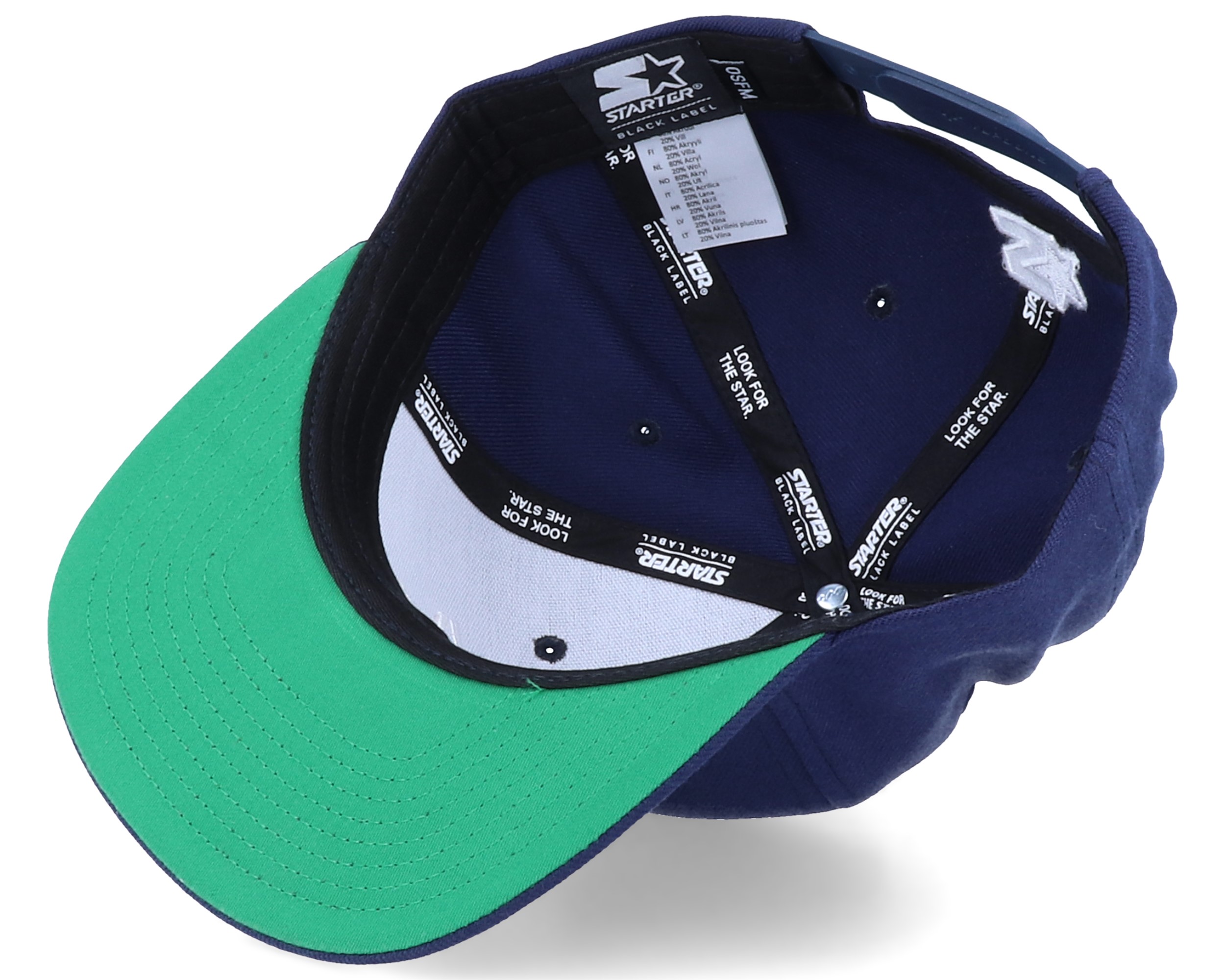 Logo Snapback Navy/White Snapback - Starter caps - Hatstoreworld.com