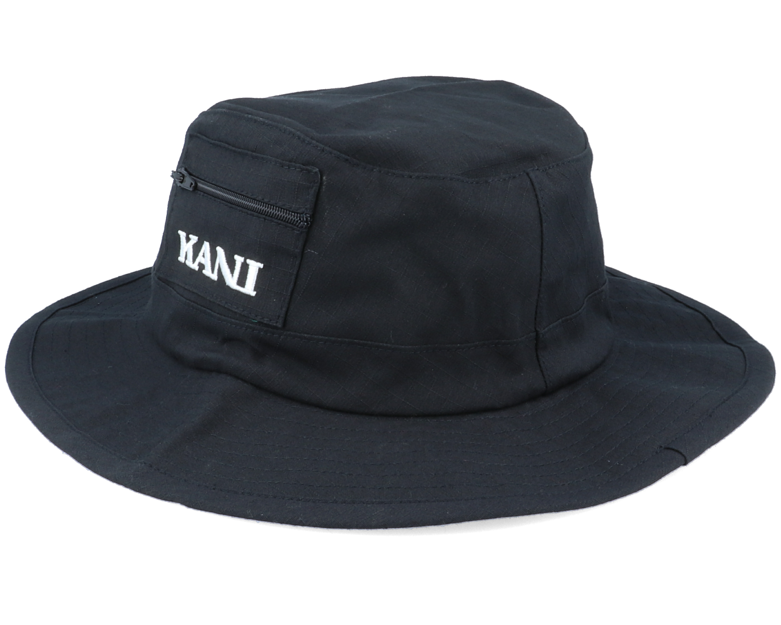 Fisher Hat Black Bucket - Karl Kani hats - Hatstoreworld.com