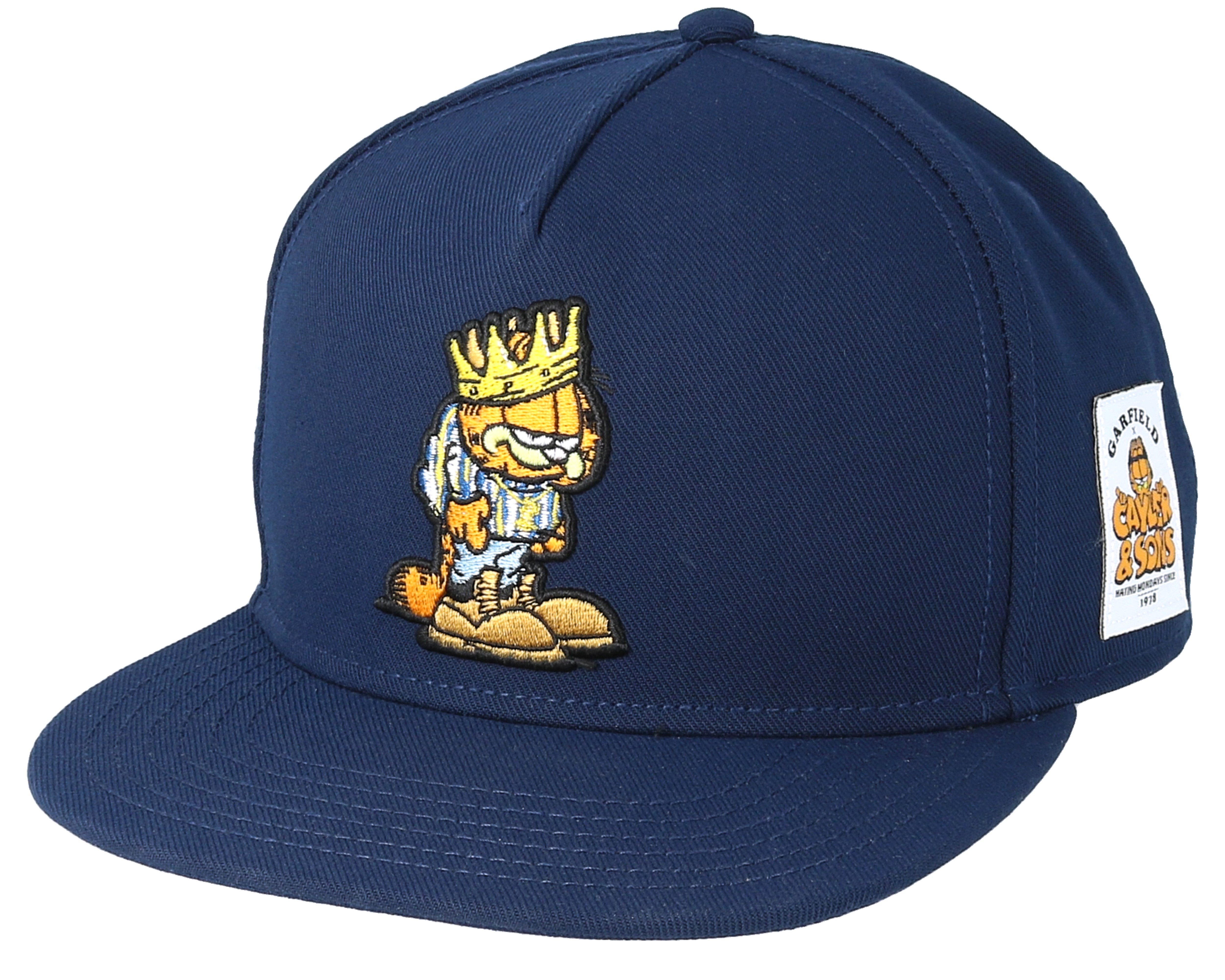 King Garfield Navy Snapback - Cayler & Sons caps - Hatstoreworld.com