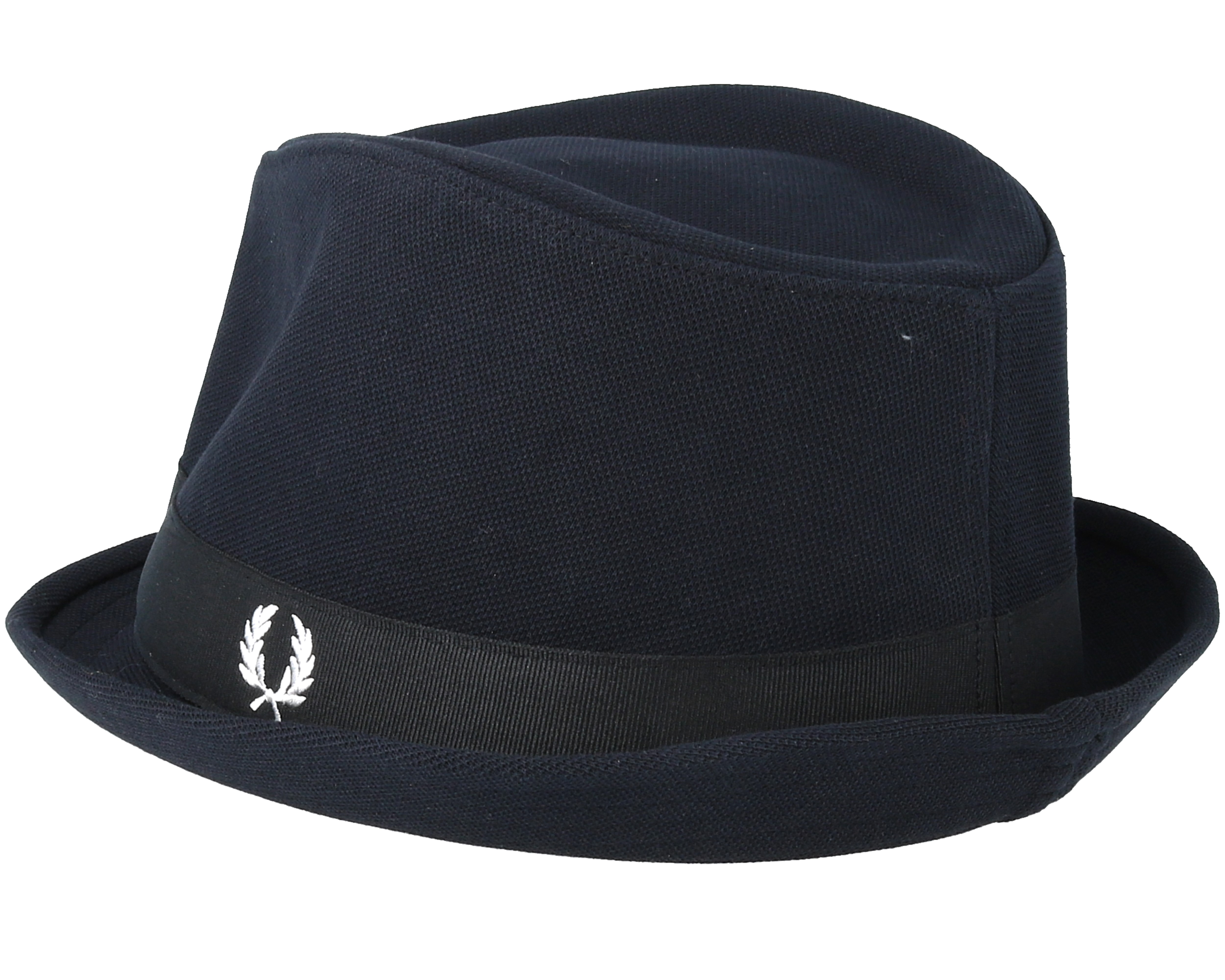 Pique Black Trilby - Fred Perry hats - Hatstoreworld.com