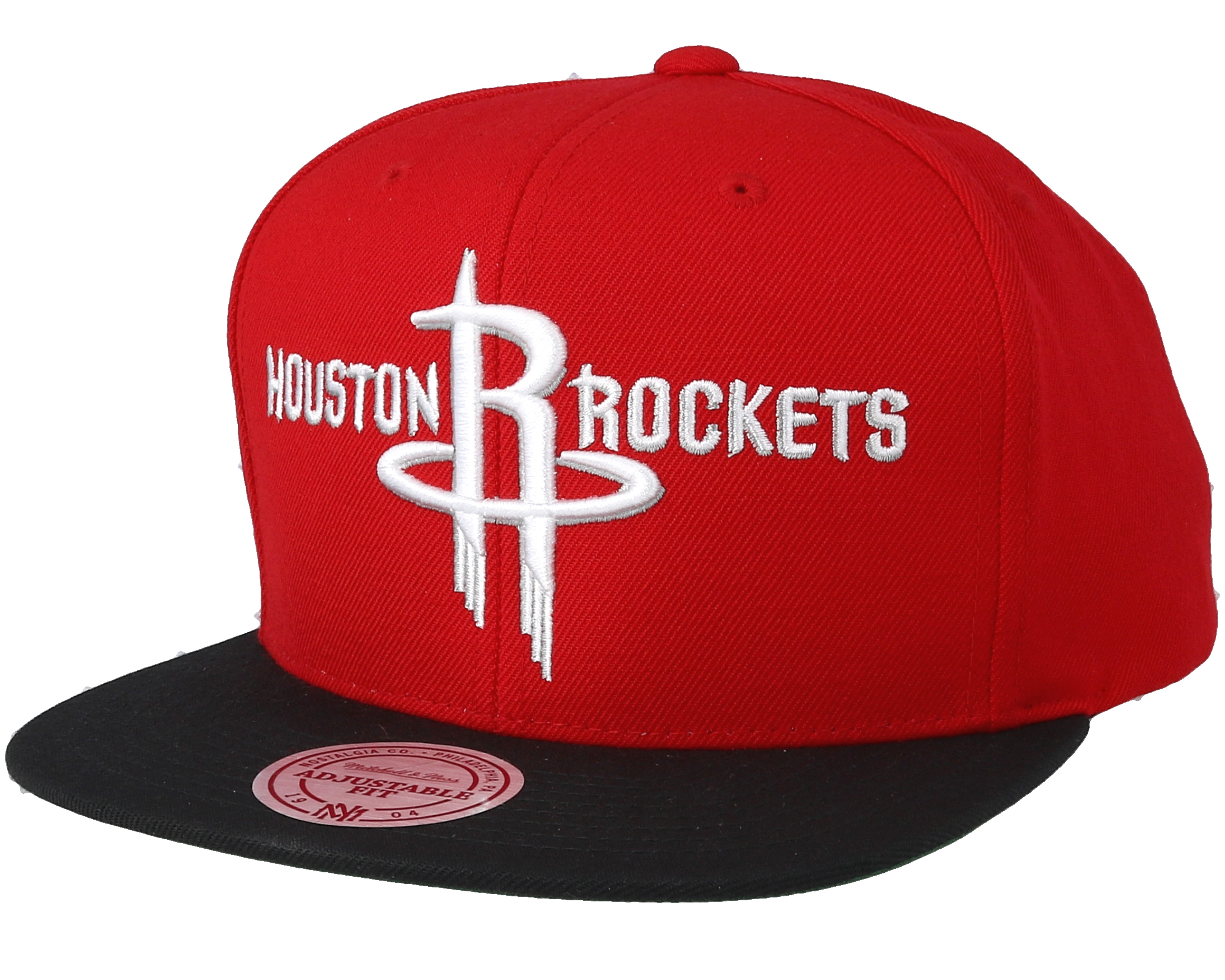 Houston Rockets 2 Tone Red/Black Snapback - Mitchell & Ness caps ...