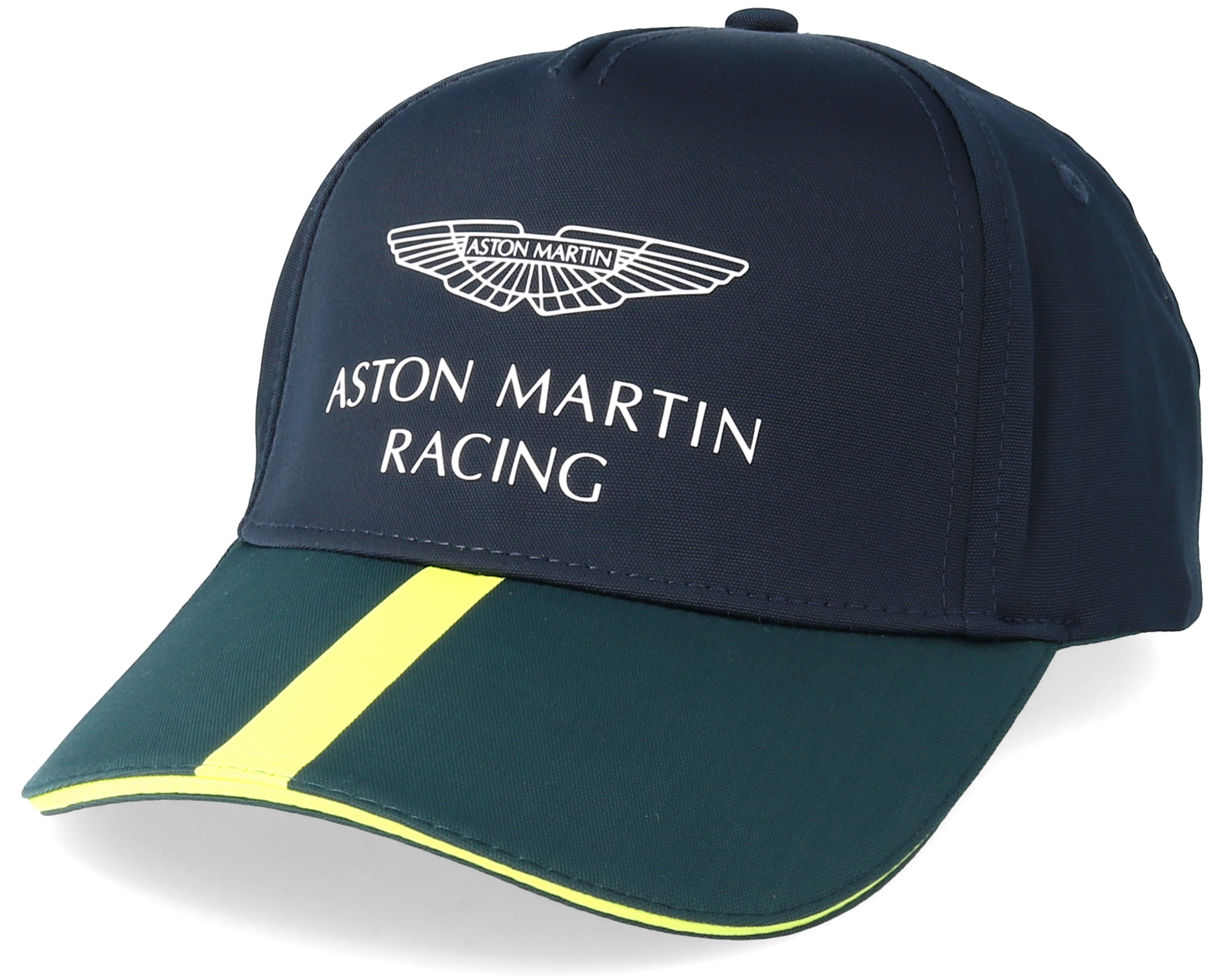 Aston Martin Racing Adult Team Cap Navy/Green Adjustable - Formula One ...
