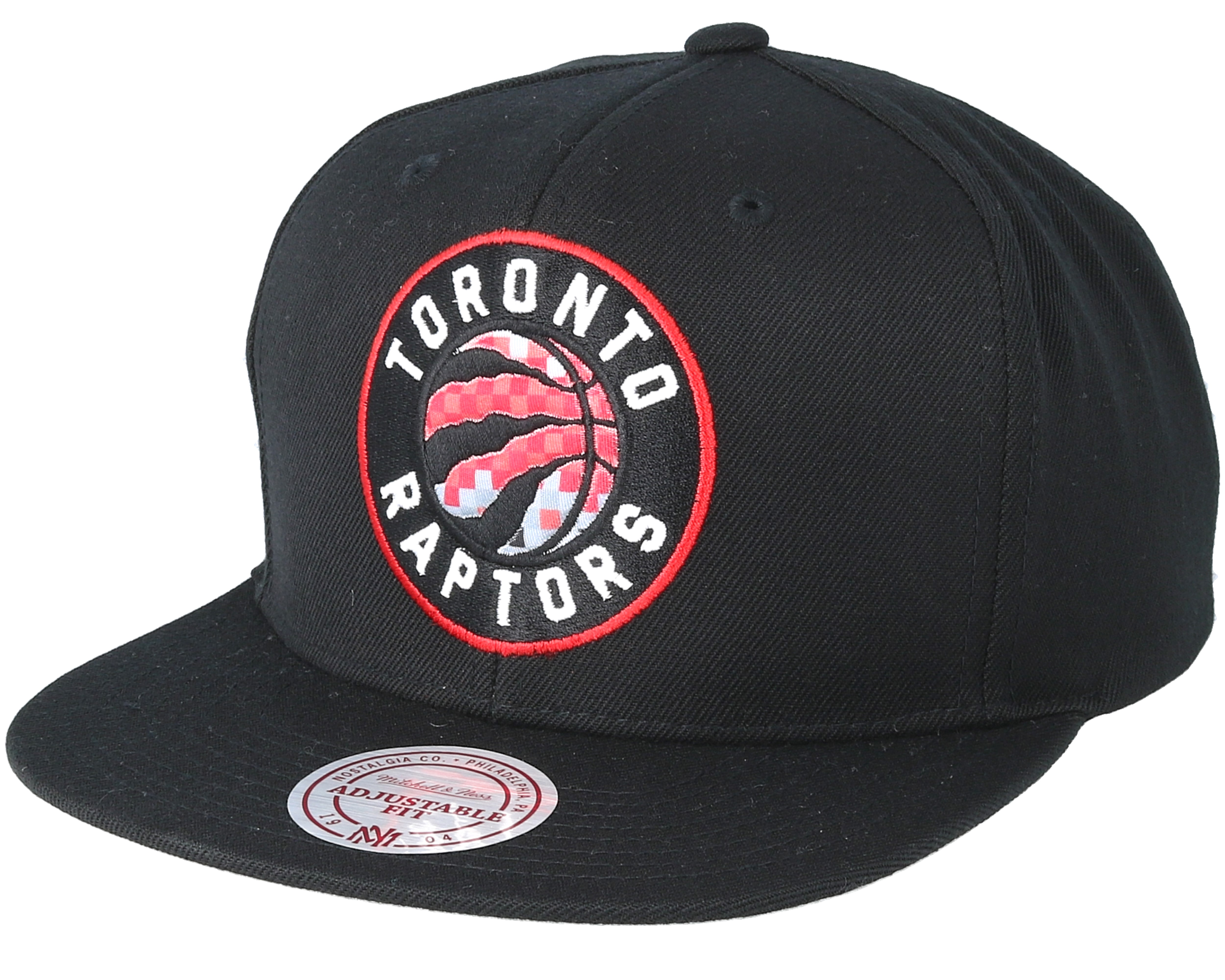 Toronto Raptors Easy Three Digital XL Black Snapback - Mitchell & Ness ...