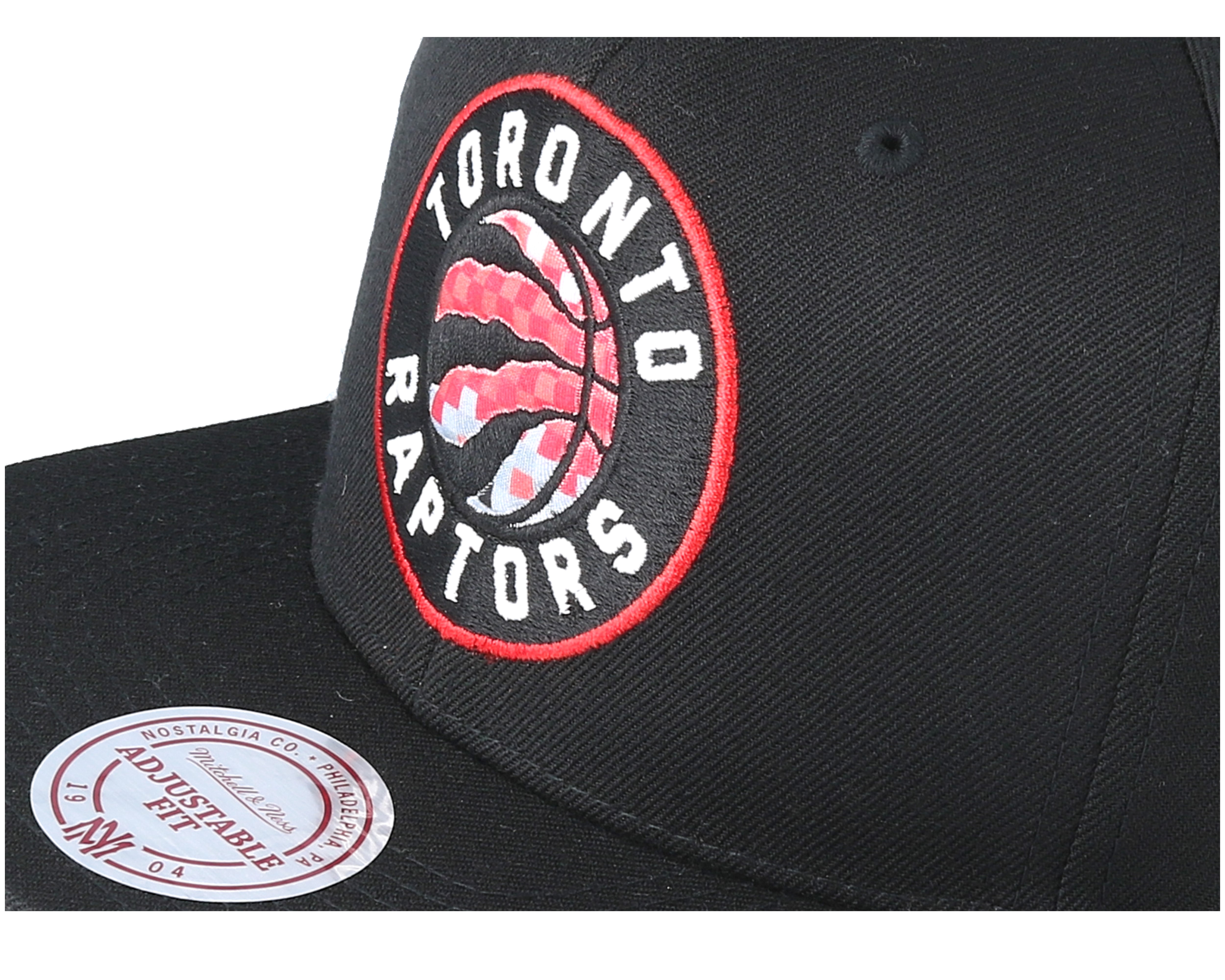 Toronto Raptors Easy Three Digital XL Black Snapback - Mitchell & Ness ...