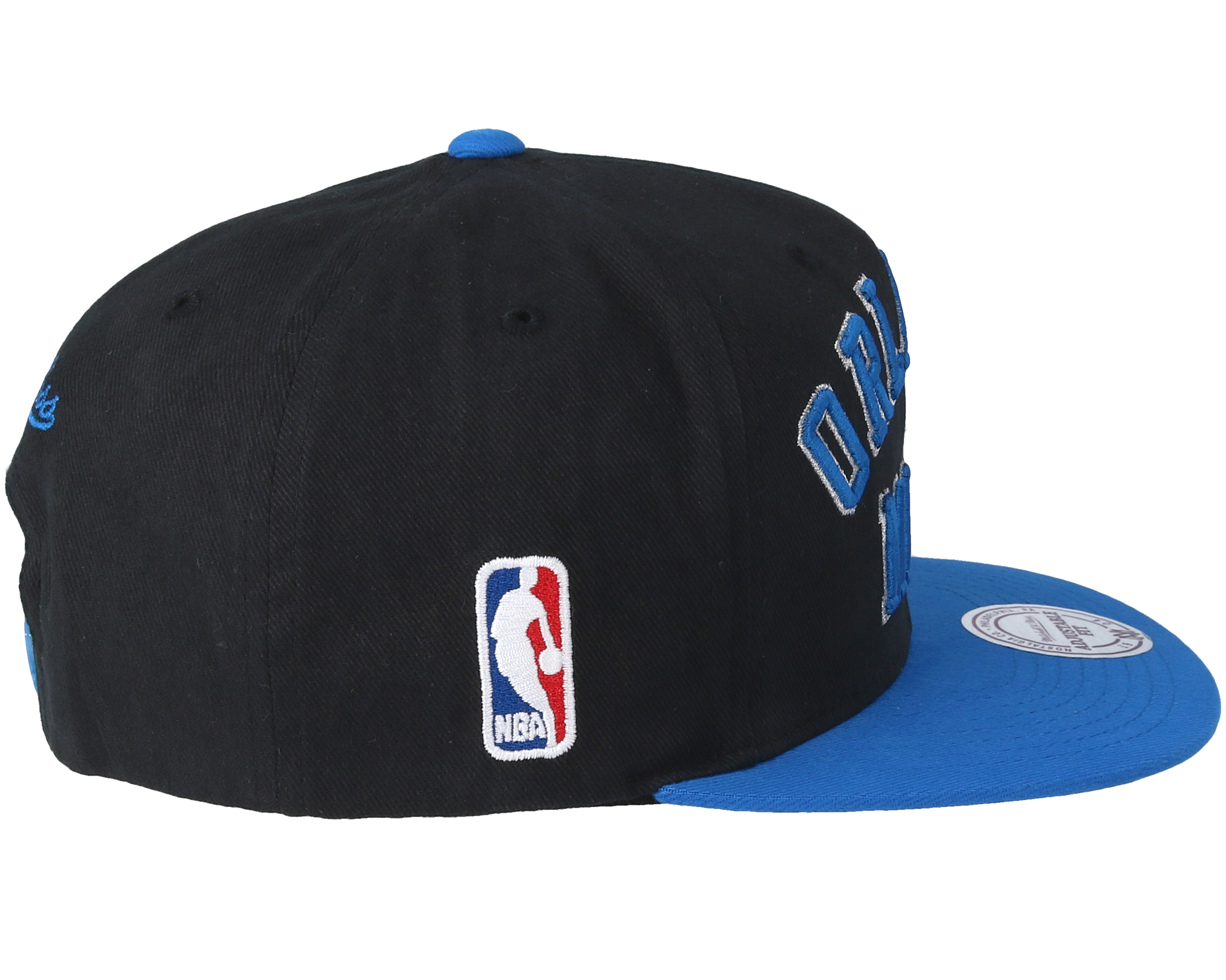 Orlando Magic Woodmark Jersey Hooked Black/Blue Snapback - Mitchell & Ness caps - Hatstoreworld.com