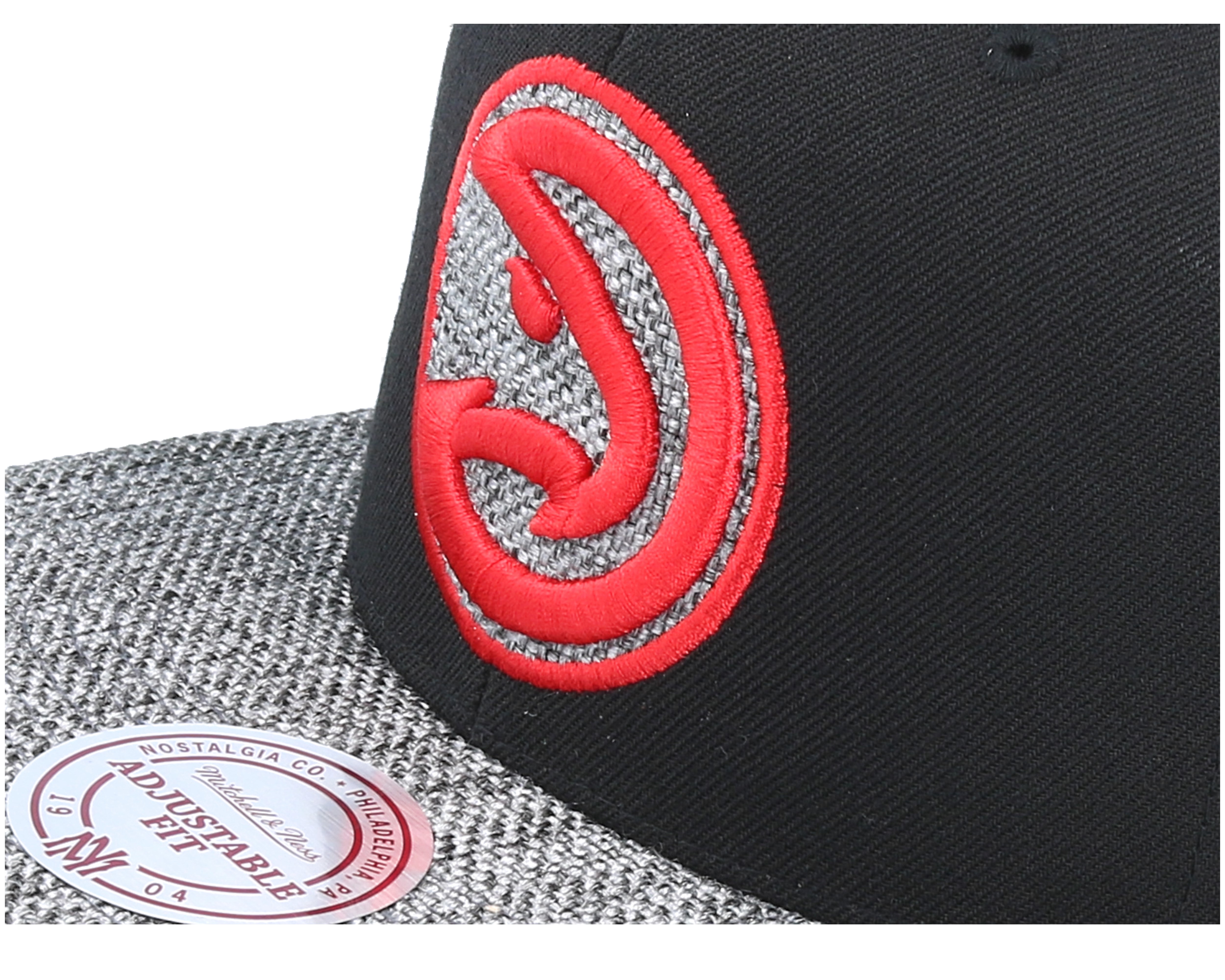 Atlanta Hawks Woven Tc Black Snapback - Mitchell & Ness caps ...