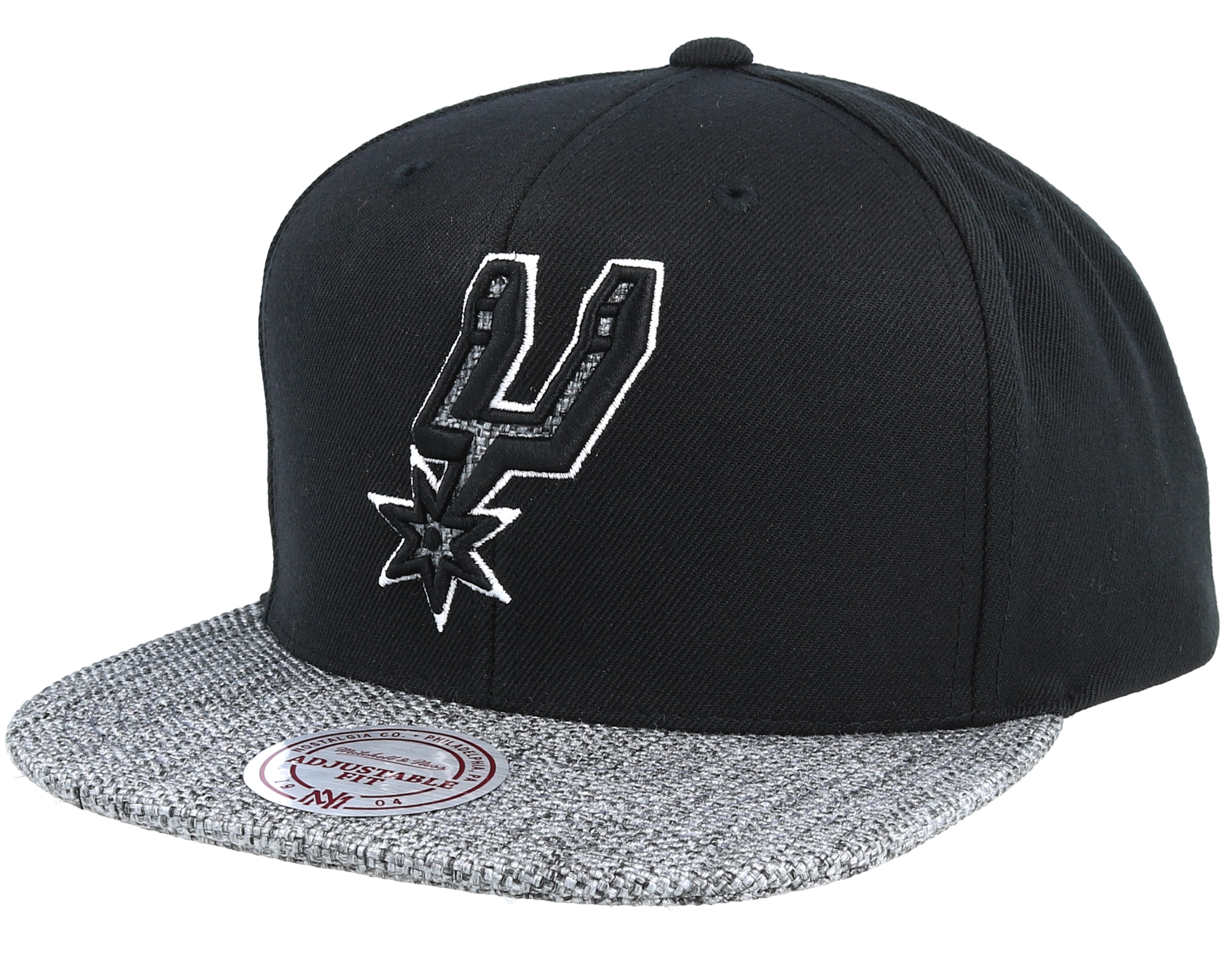 San Antonio Spurs Woven Tc Black Snapback - Mitchell & Ness caps ...