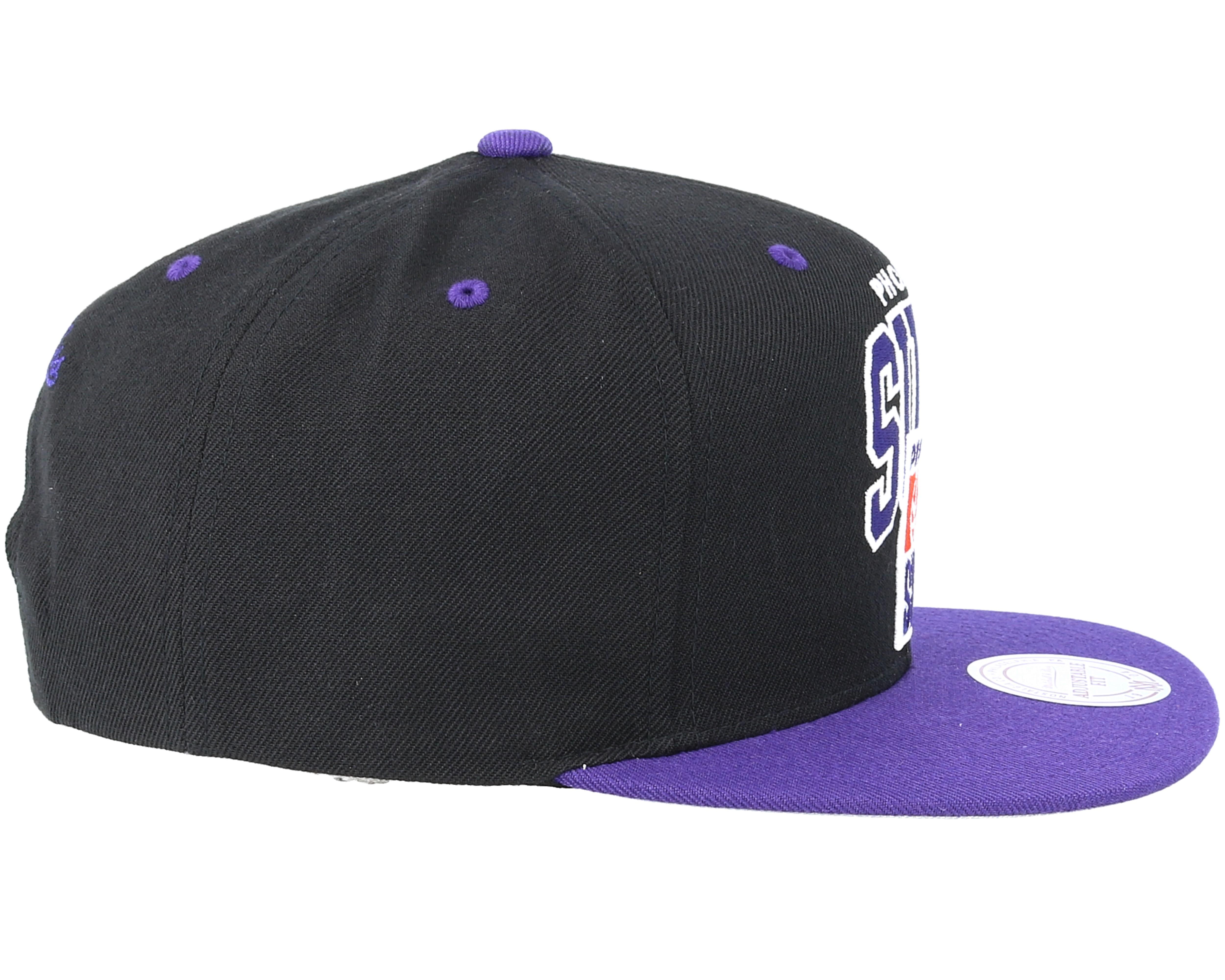 Phoenix Suns Team Arch Black/Purple Snapback - Mitchell & Ness caps ...