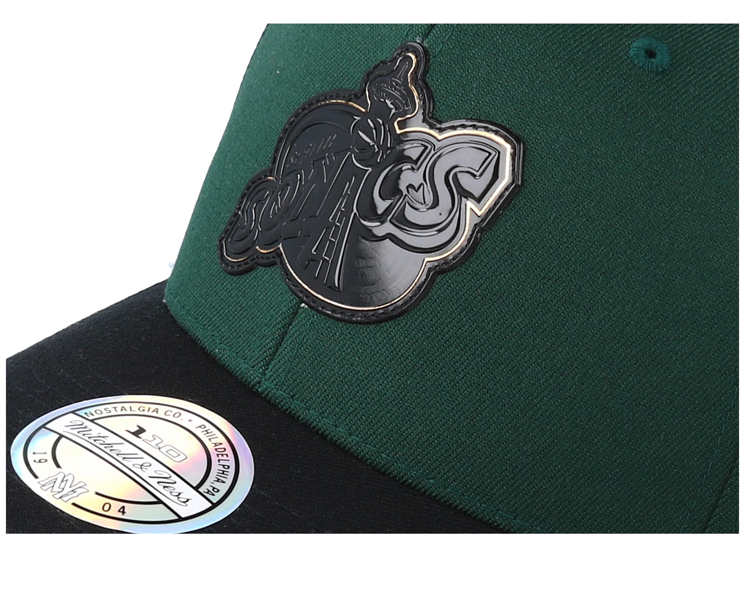 Seattle Supersonics Presto Navy/Black 110 Adjustable - Mitchell & Ness ...