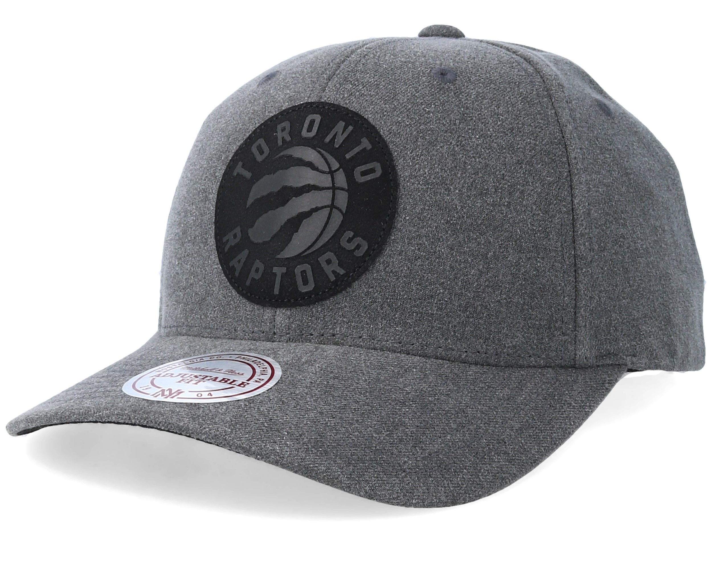 Toronto Raptors Erode Grey Adjustable - Mitchell & Ness caps ...