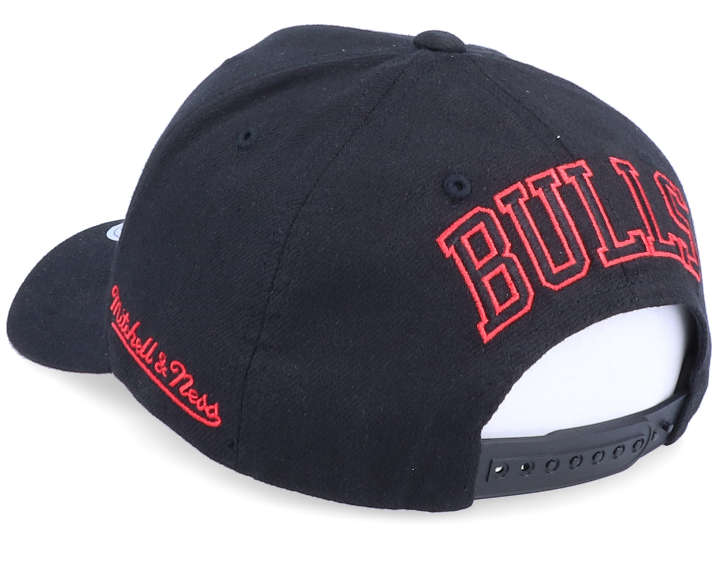 Chicago Bulls Vision High Crown Black 110 Adjustable - Mitchell & Ness ...