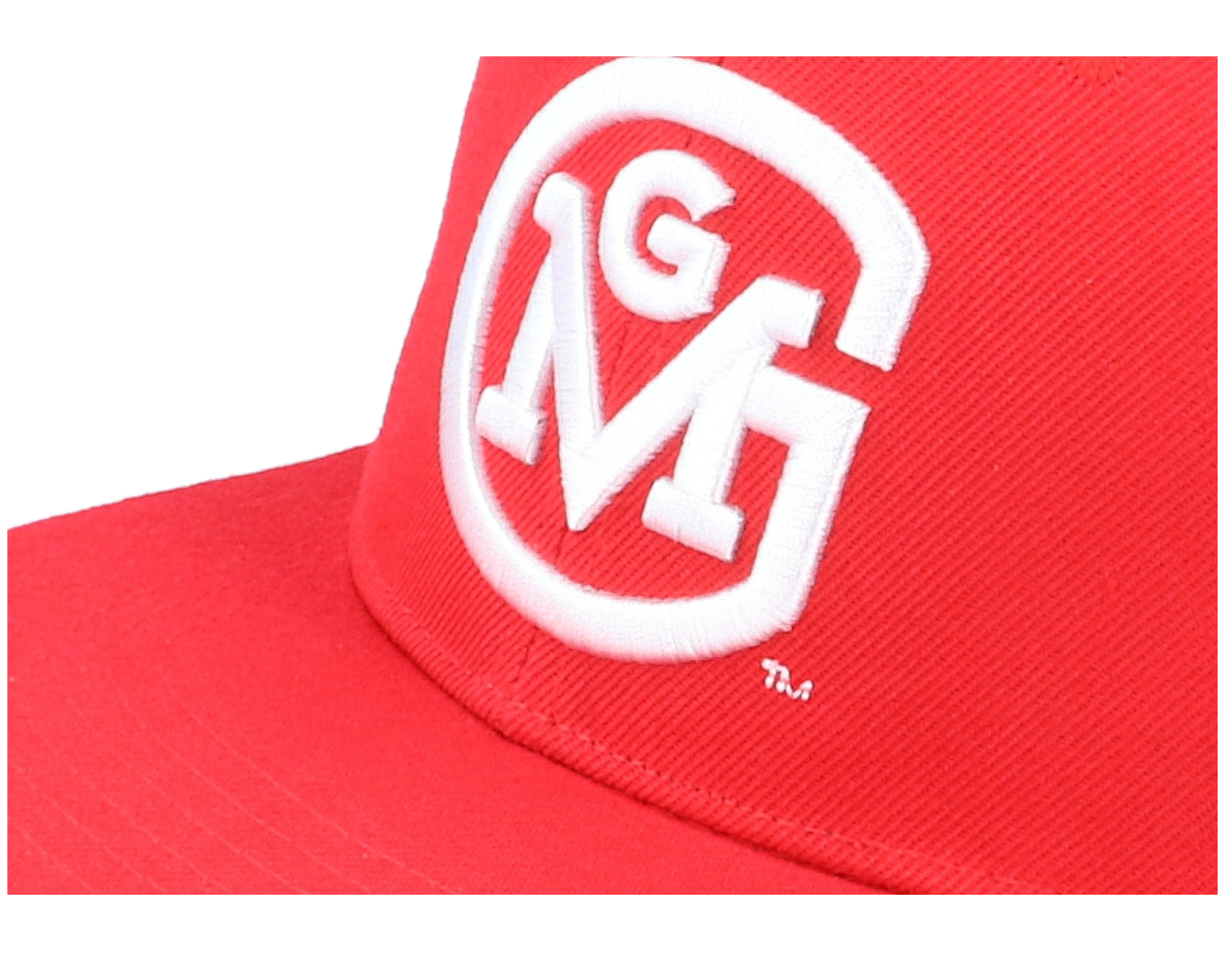 3D Initial Logo Red/White Snapback - Gas Monkey caps - Hatstoreworld.com