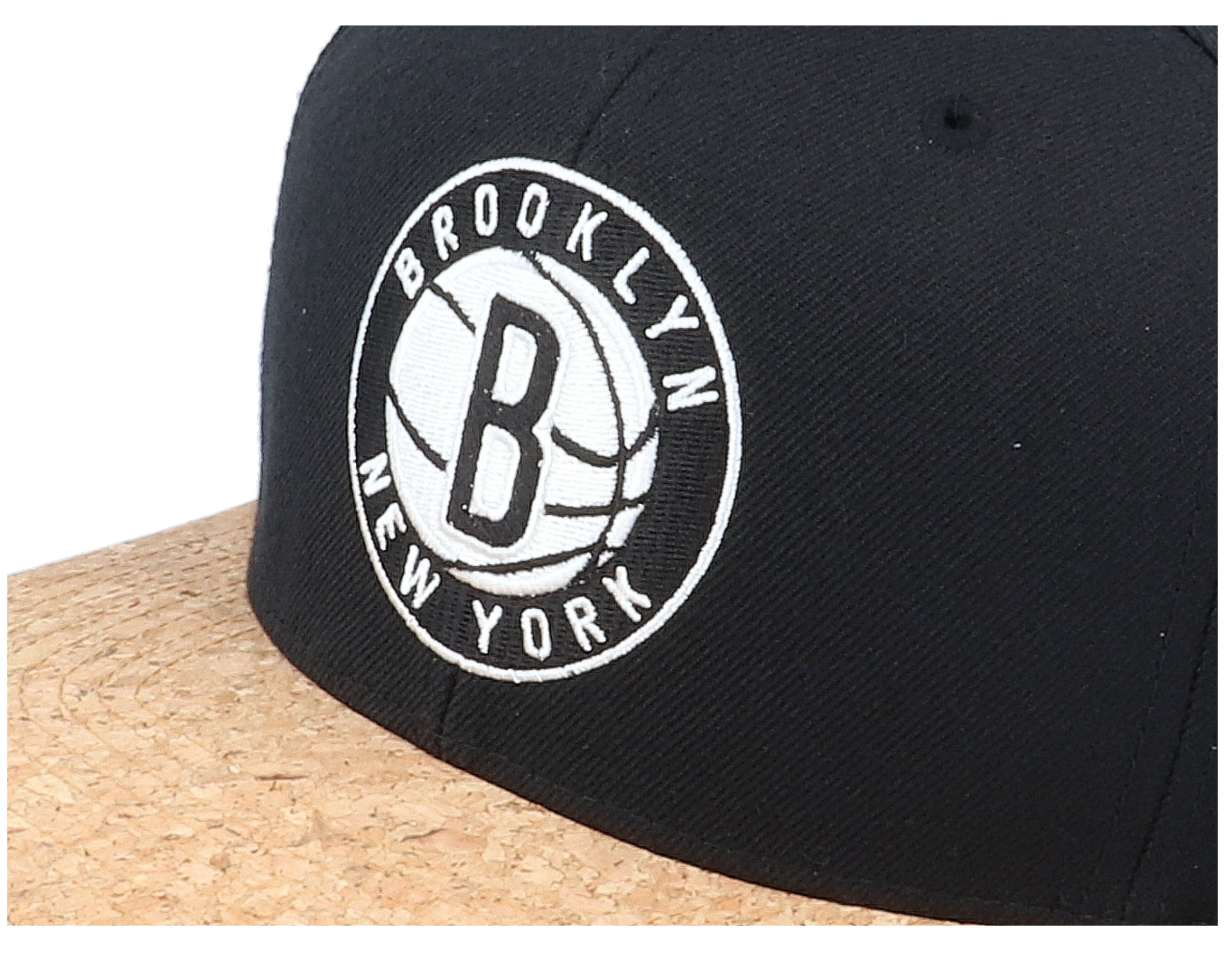 Brooklyn Nets Exclusive Cork Brim Snapback - Mitchell & Ness caps ...
