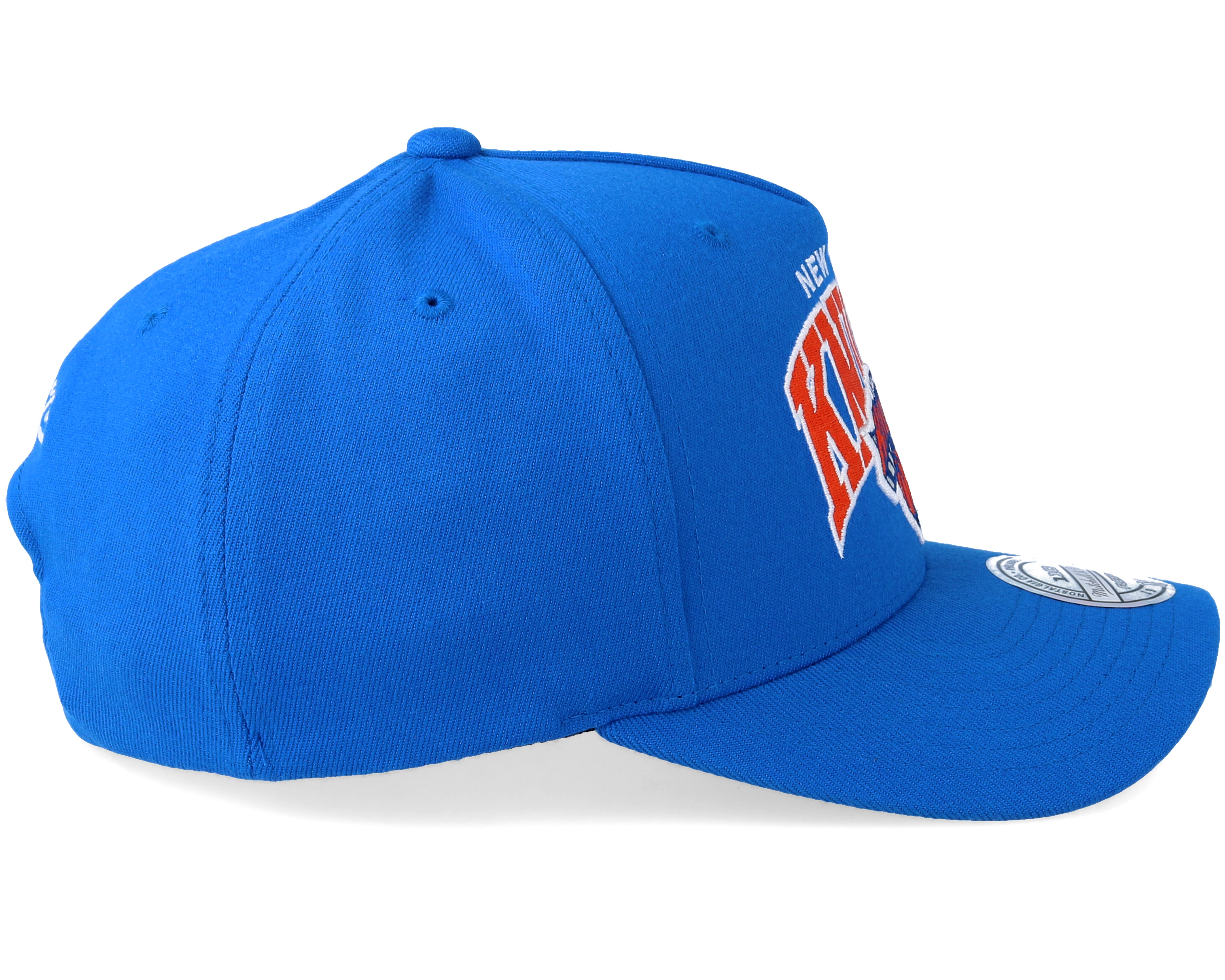New York Knicks Team Arch Pinch Panel Blue 110 Adjustable - Mitchell ...