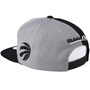 Toronto Raptors Shark Tooth Grey/Black Snapback - Mitchell & Ness caps ...