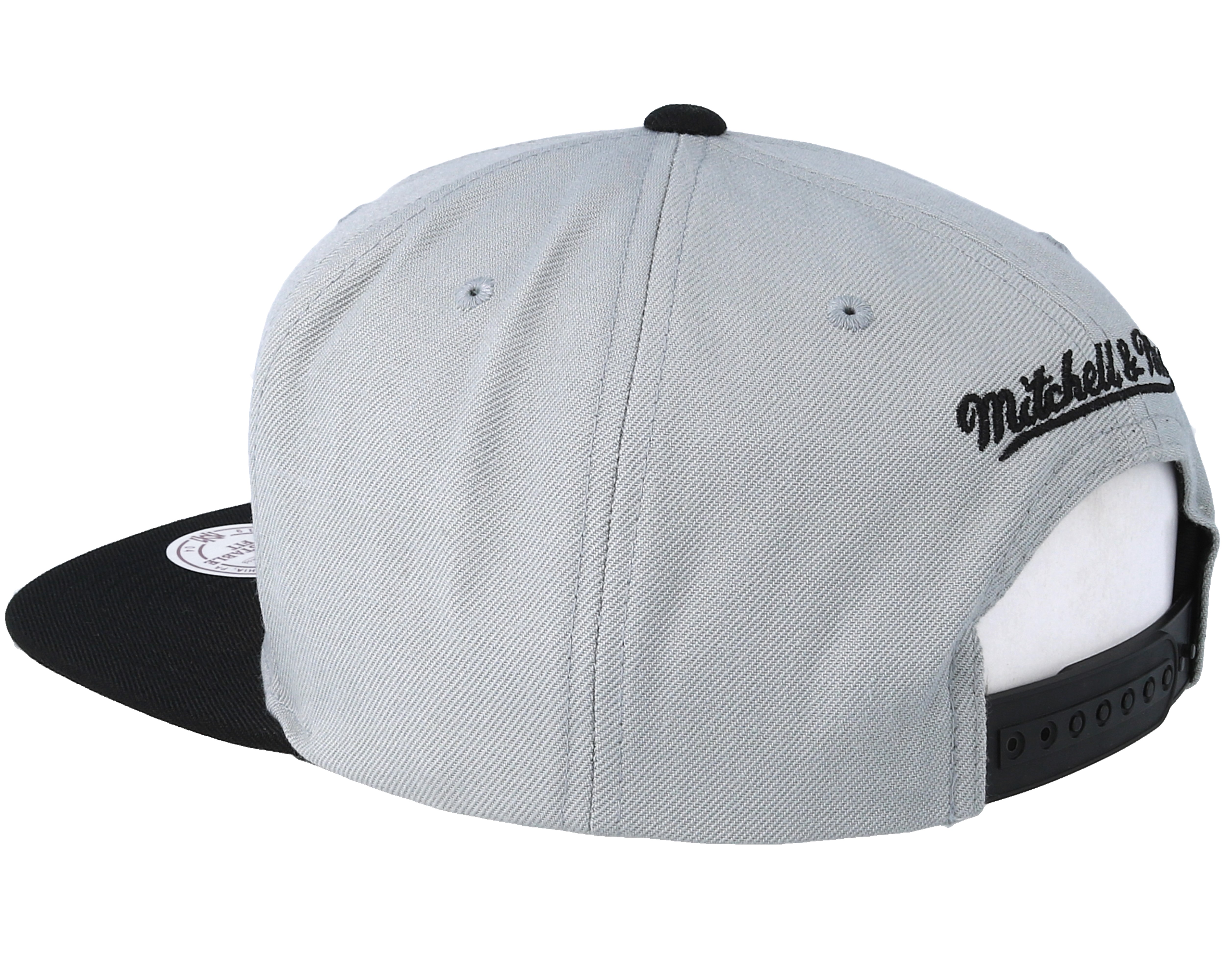 Brooklyn Nets Crop XL Grey/Black Snapback - Mitchell & Ness caps ...
