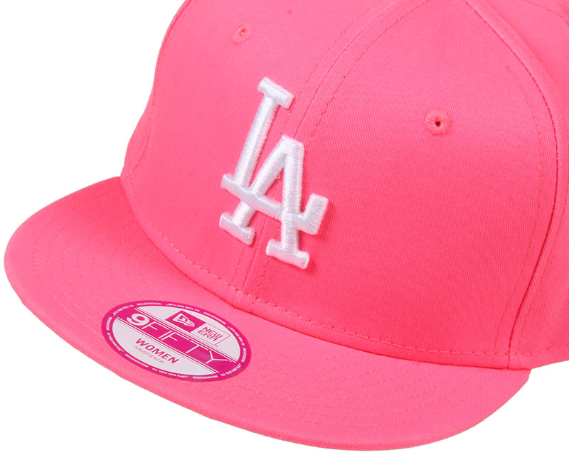 LA Dodgers Fashion Essentials Neon Pink Woman Snapback - New Era caps ...