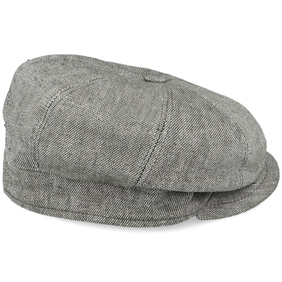 Montreal Linen Mix Green Flat Cap - MJM Hats caps - Hatstoreworld.com