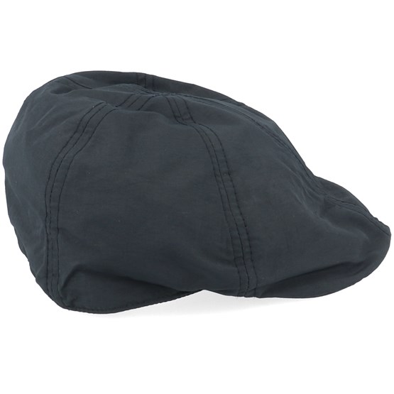 Jones Taslan Black Flat Cap - MJM Hats caps - Hatstoreworld.com