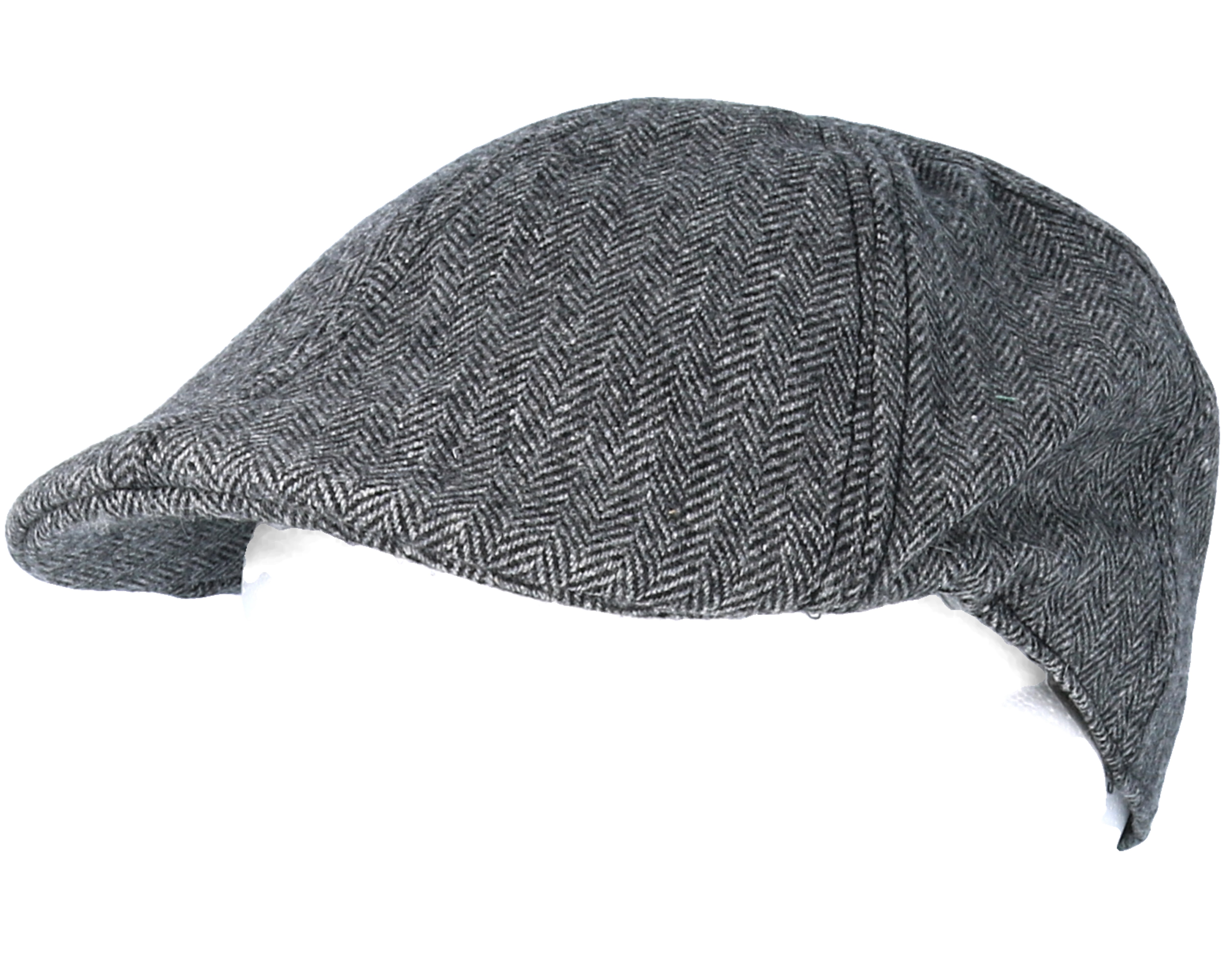 Pascal Duckbill Black/Grey Flat Cap - State Of Wow caps - Hatstoreworld.com