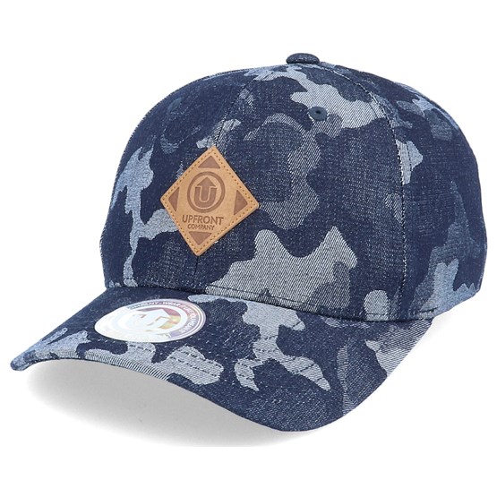 Off Street Baseball Cap Blue Camo Adjustable - Upfront caps ...