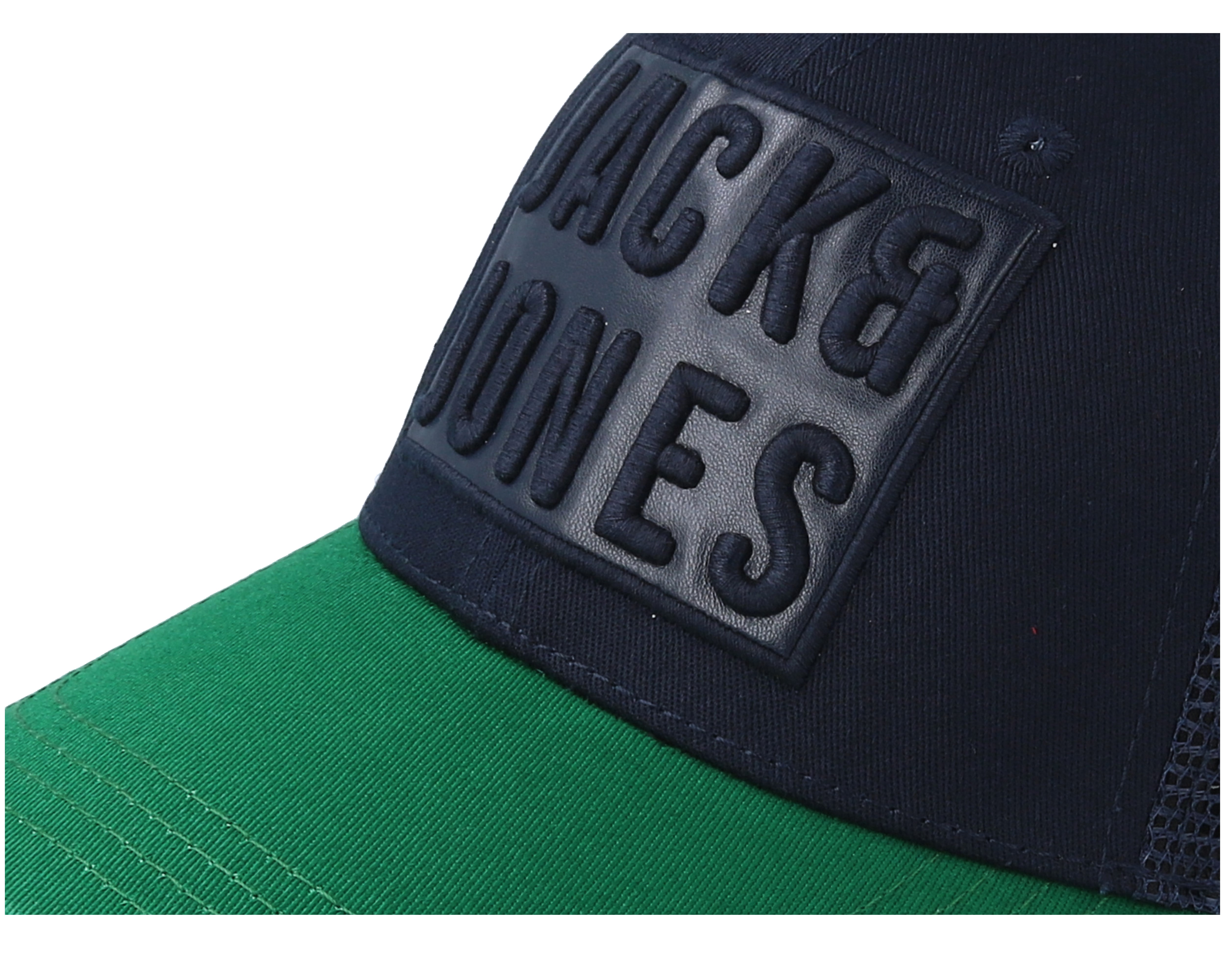 Jacmale Baseball Cap Navy/Green Trucker - Jack & Jones caps ...