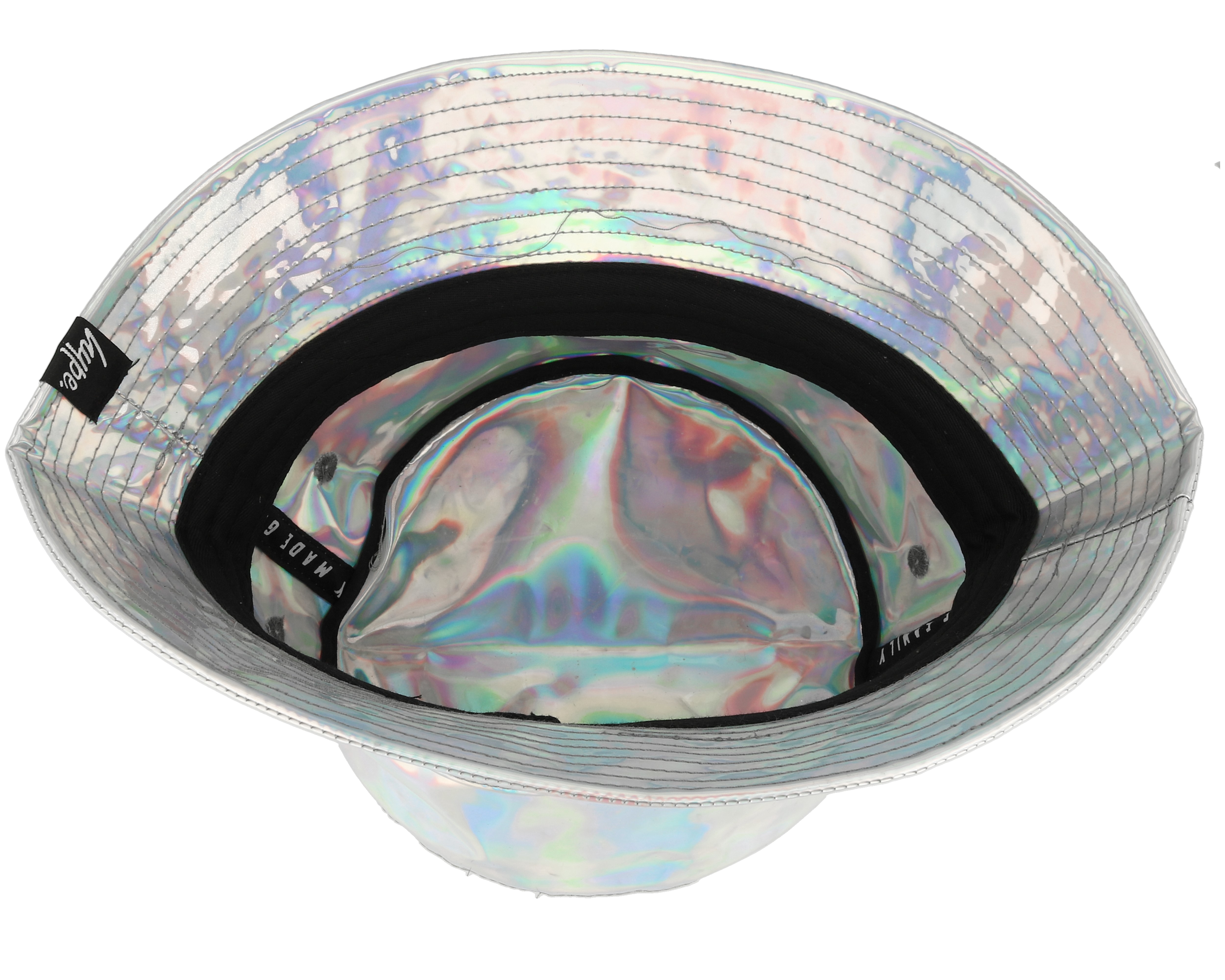 Iridescent Silver Bucket - Hype hats - Hatstoreworld.com