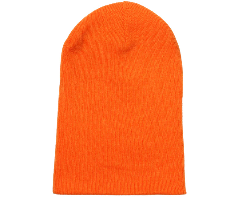 Knitted Beanie Orange - Beanie Basic beanies - Hatstoreworld.com