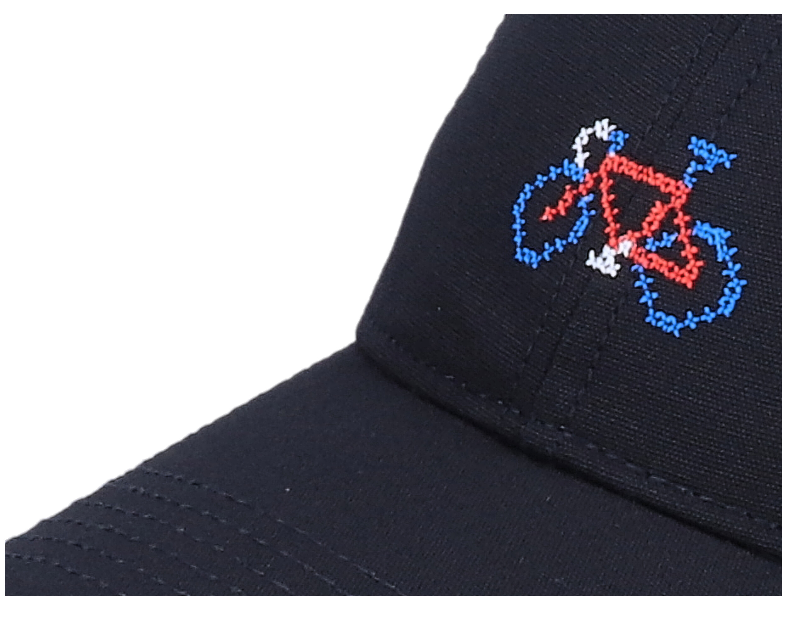 Sport Cap Stitch Bike Black Dad Cap - Dedicated caps - Hatstoreworld.com