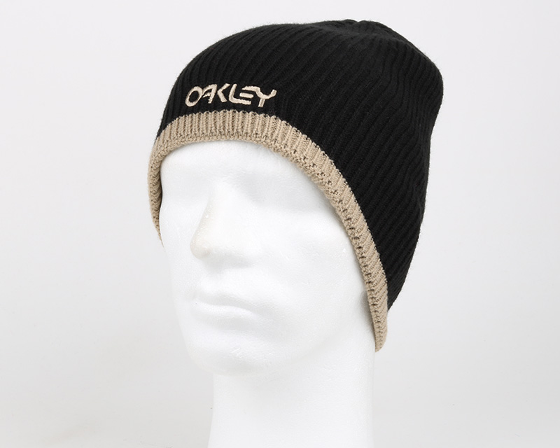 Factory Flip Jet Black Beanie - Oakley beanies - Hatstoreworld.com