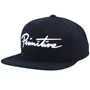 Nuevo Script Black/White Snapback - Primitive Apparel caps - Hatstoreworld.com